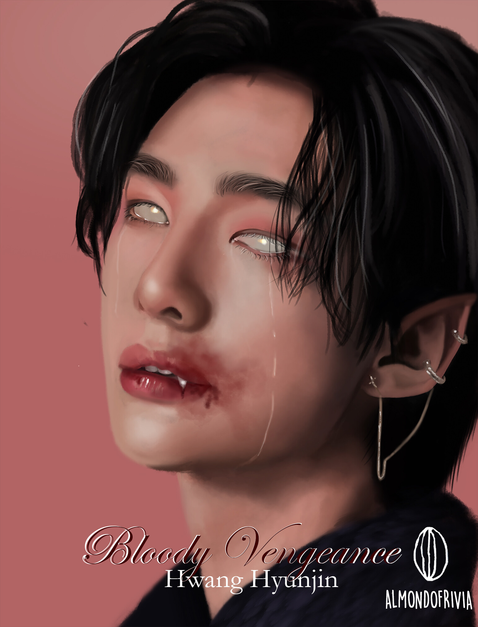 ArtStation - Vampire Hwang Hyunjin Straykids
