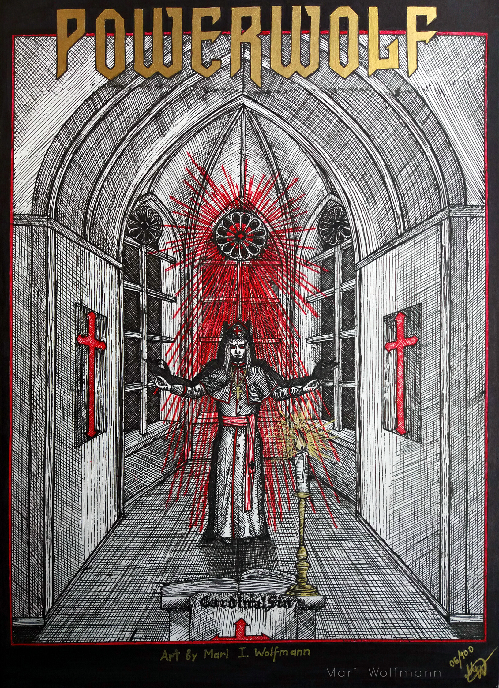 ArtStation - Cardinal Sin (Illustration)