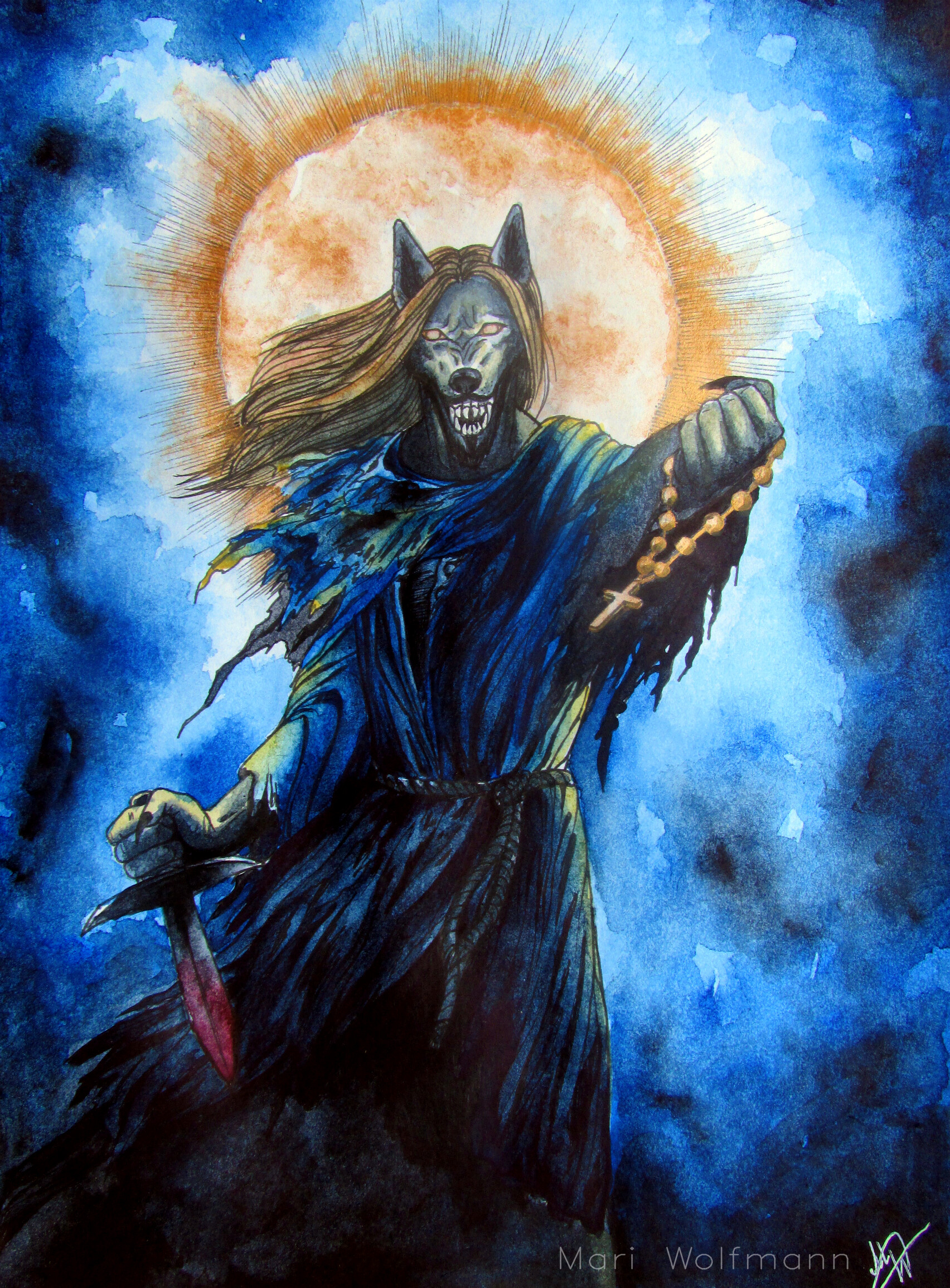 ArtStation - Illustration (Powerwolf)