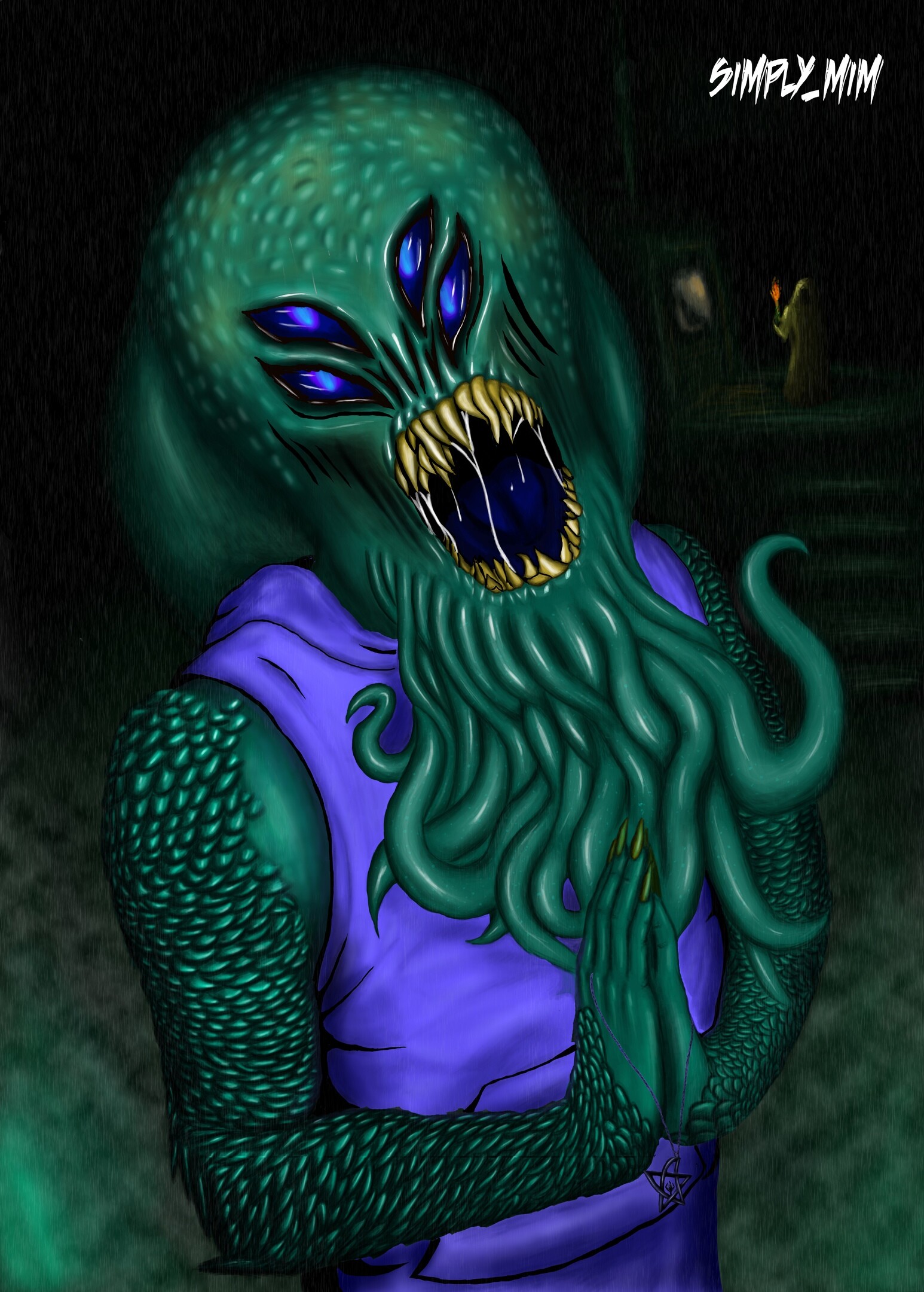 ArtStation - modern Cthulhu