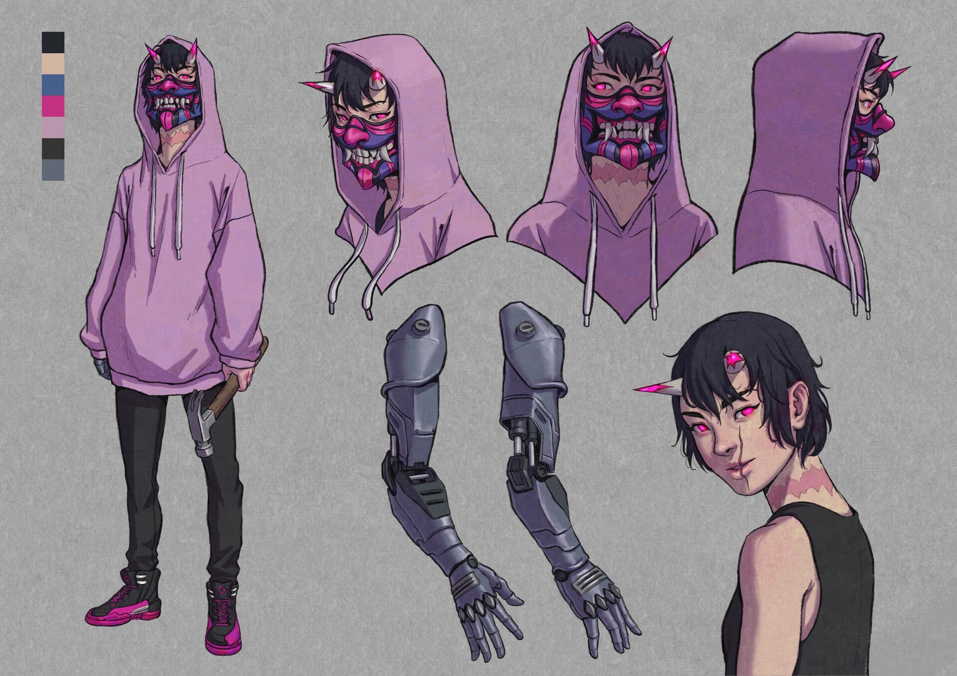 ArtStation - Eve, "The Demon"