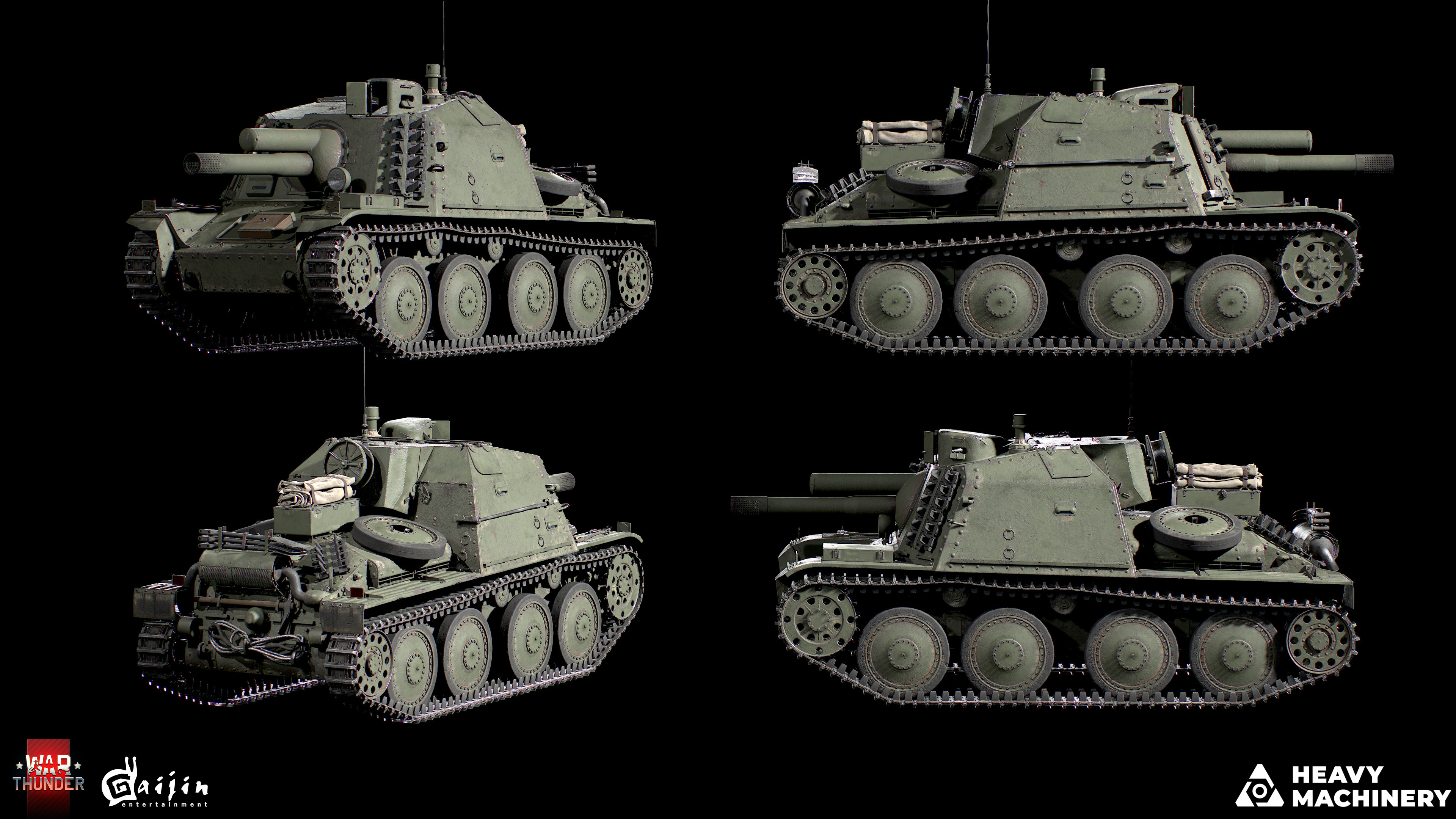 Heavy Machinery - Stormartillerivagn m/43