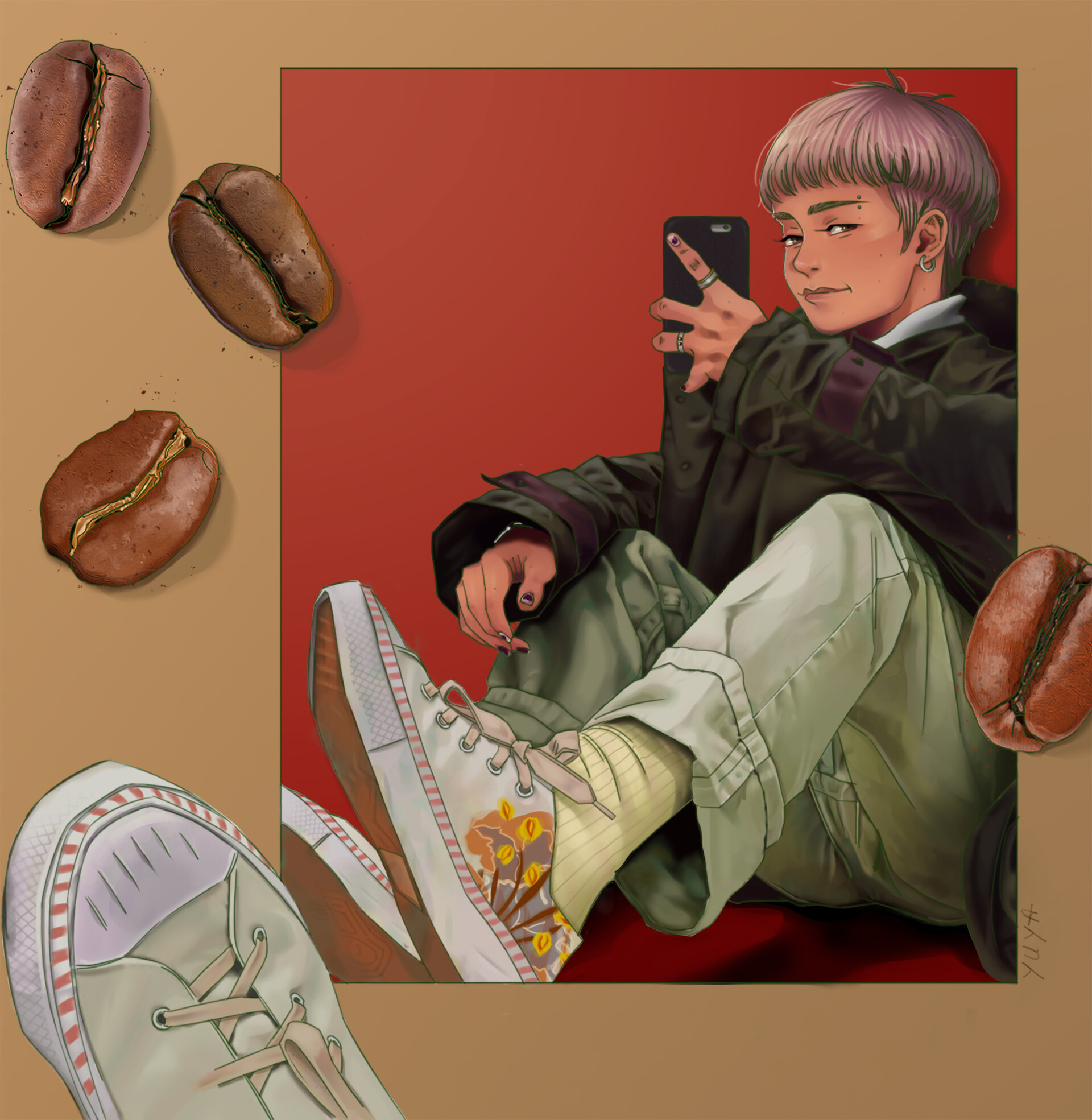 ArtStation - Yuya OC character design