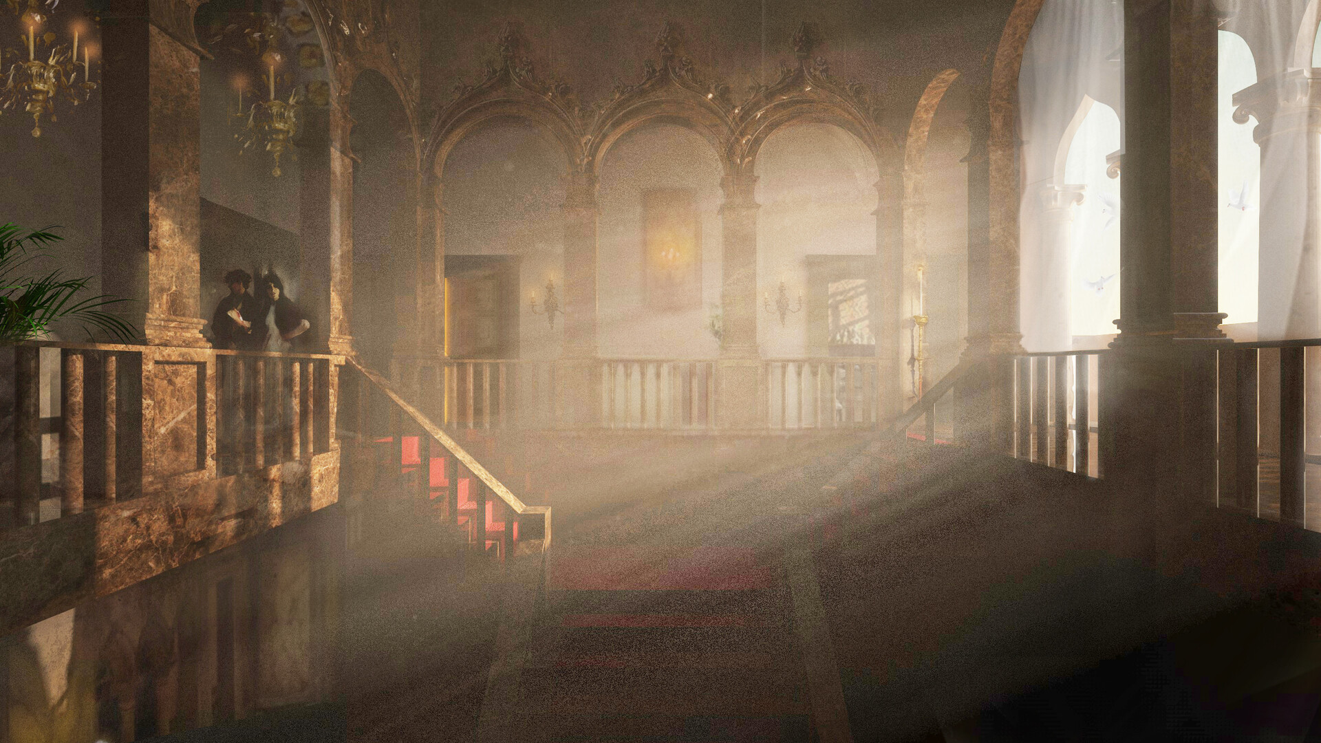 ArtStation - THE HAUNTED HOTEL