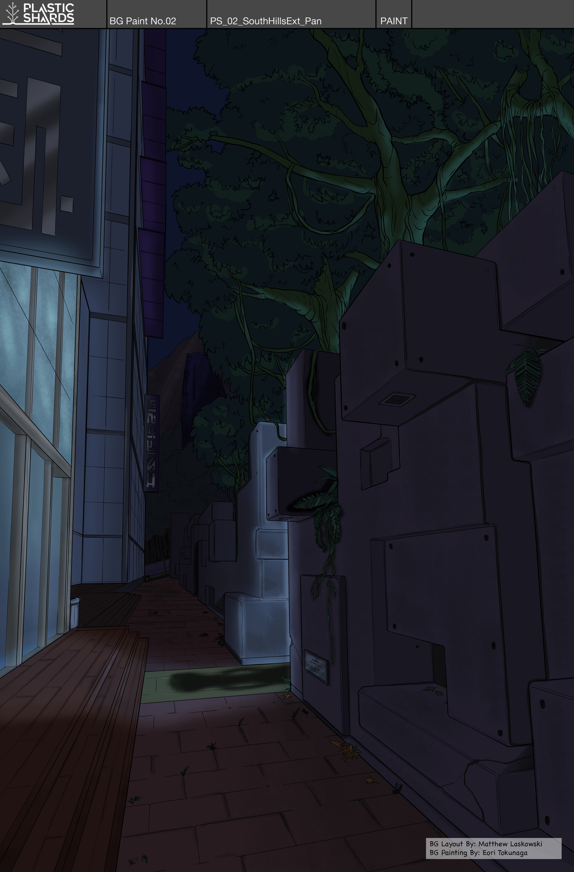 ArtStation - Background Painting Practice 2 (Layout by Matt Laskowski ...