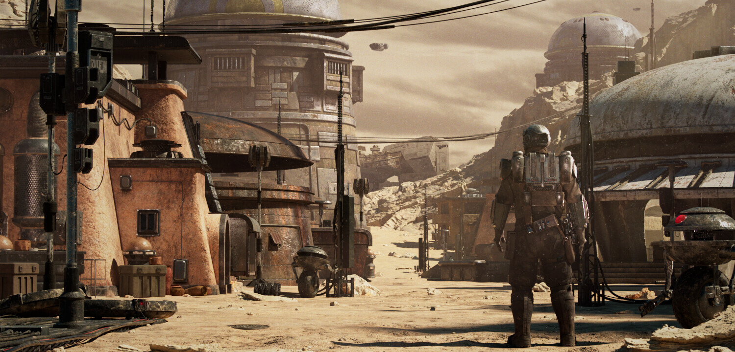 ArtStation - Streets of Ta'ak Fan art