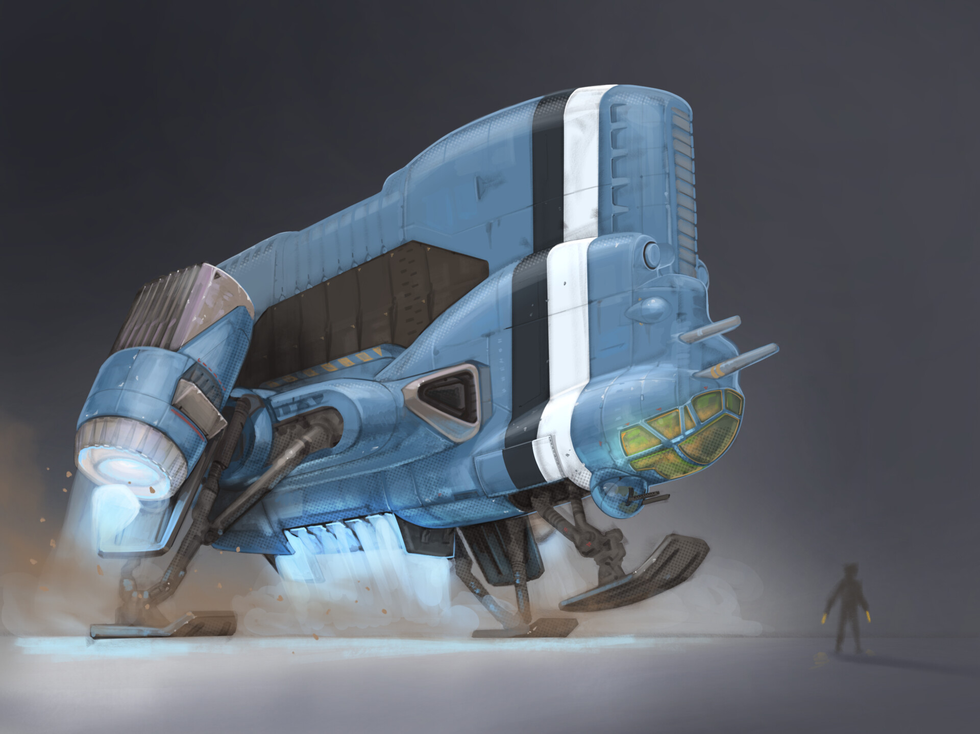 ArtStation - Doubious VTOL
