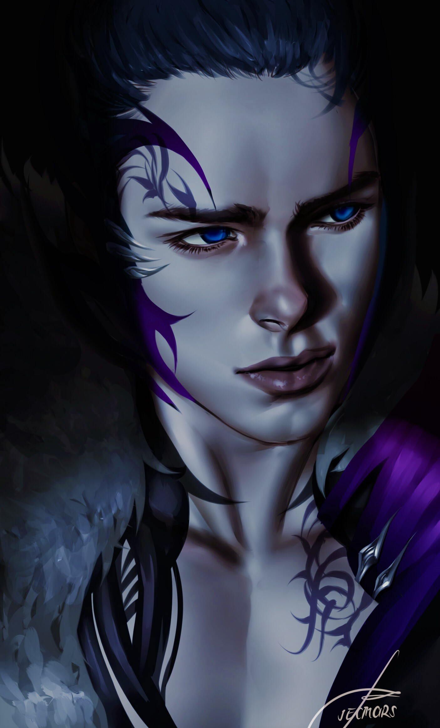 ArtStation - Random guy portrait practice - Elvos