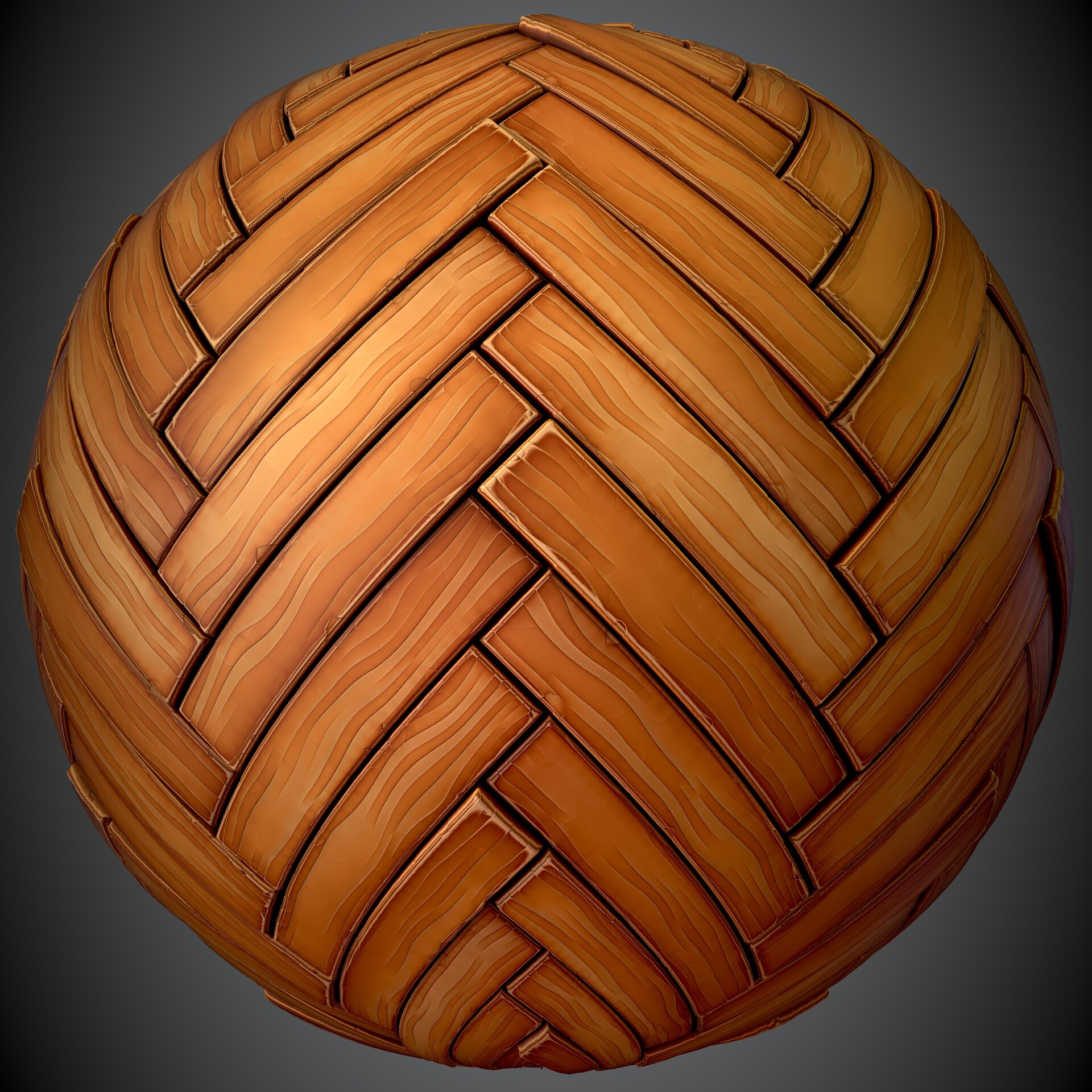 ArtStation - Stylized Wood