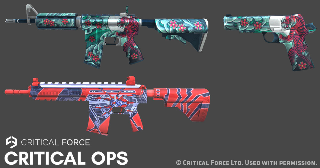 Outi Ohra-aho - Critical Ops Skins, Emblems and More