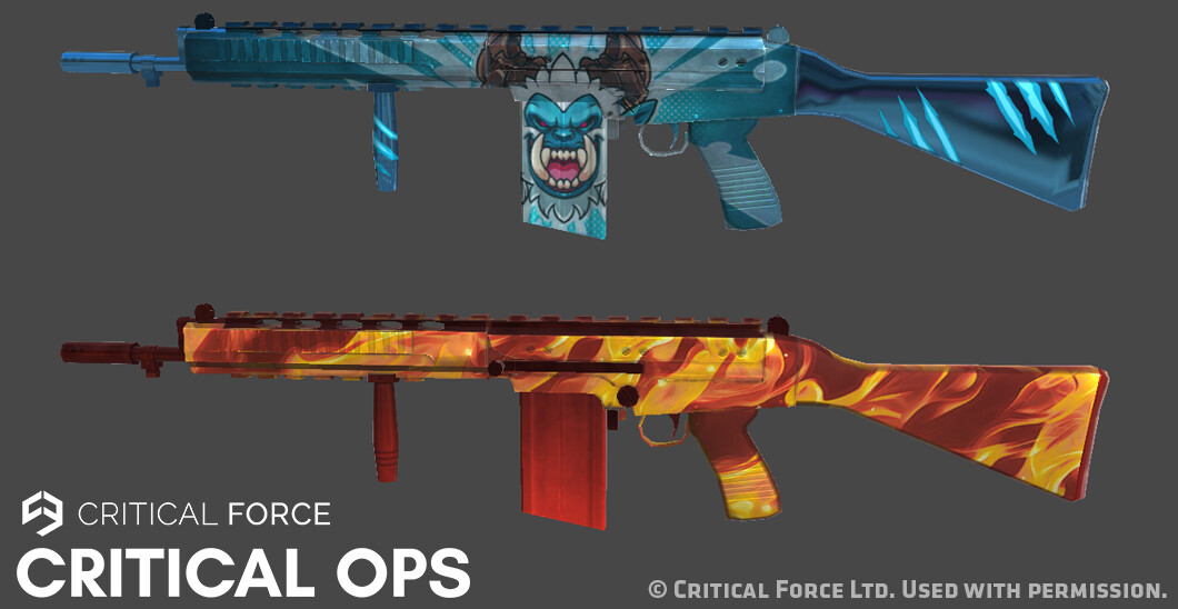 Outi Ohra-aho - Critical Ops Skins, Emblems and More