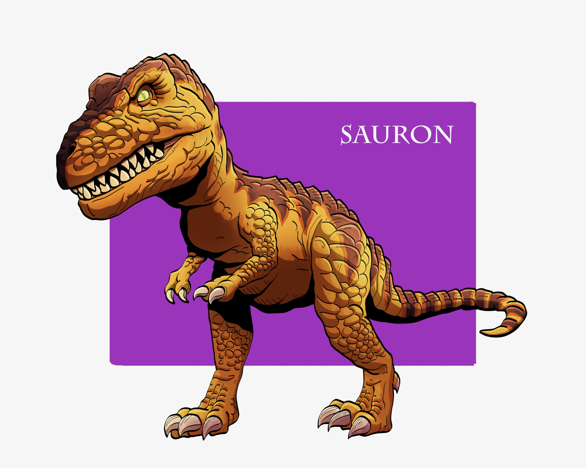 ArtStation - Sauron - Primal Rage