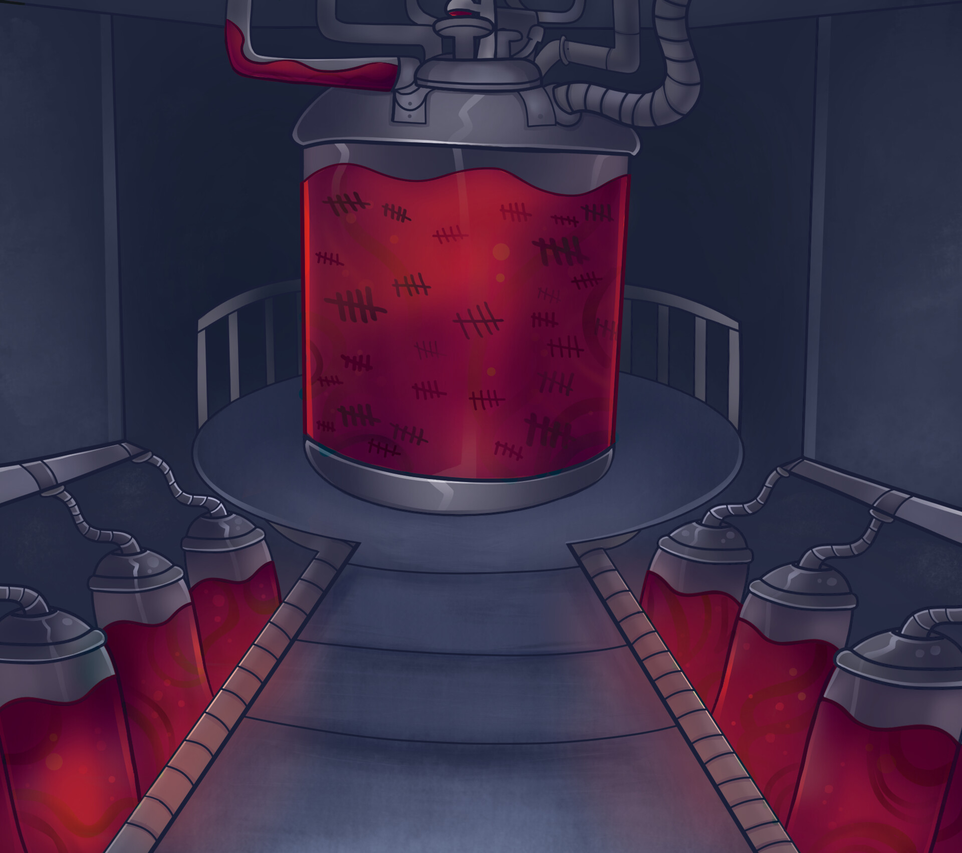 ArtStation - Silo scene DND