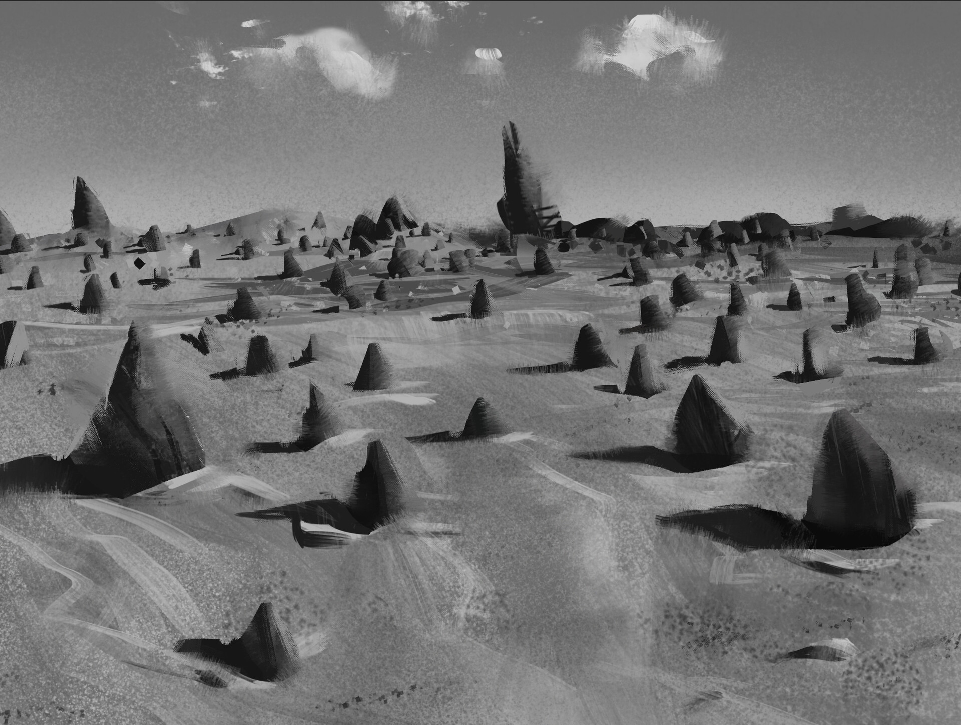 Felipe Guzmán - Landscape Studies