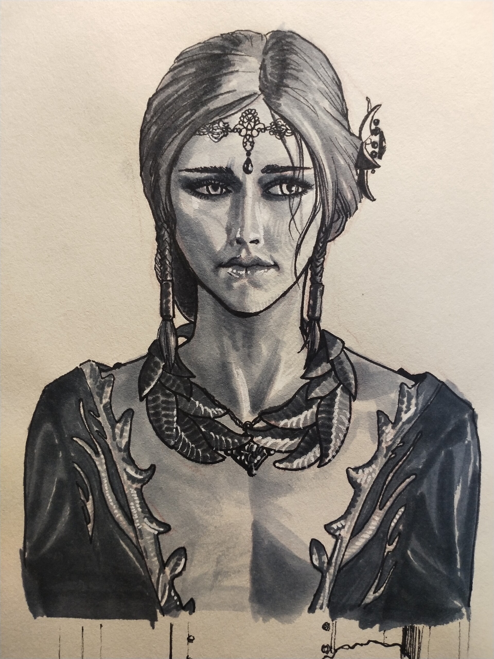 Marcus 王 - traditional drawing/practice and movie screen drawing