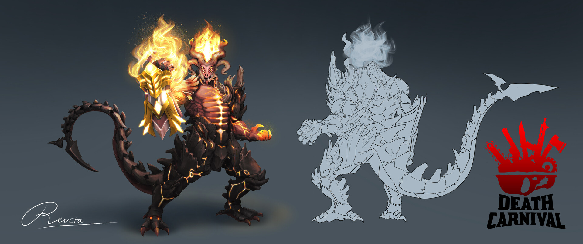 ArtStation - Underworld Prince - Death Carnival Project