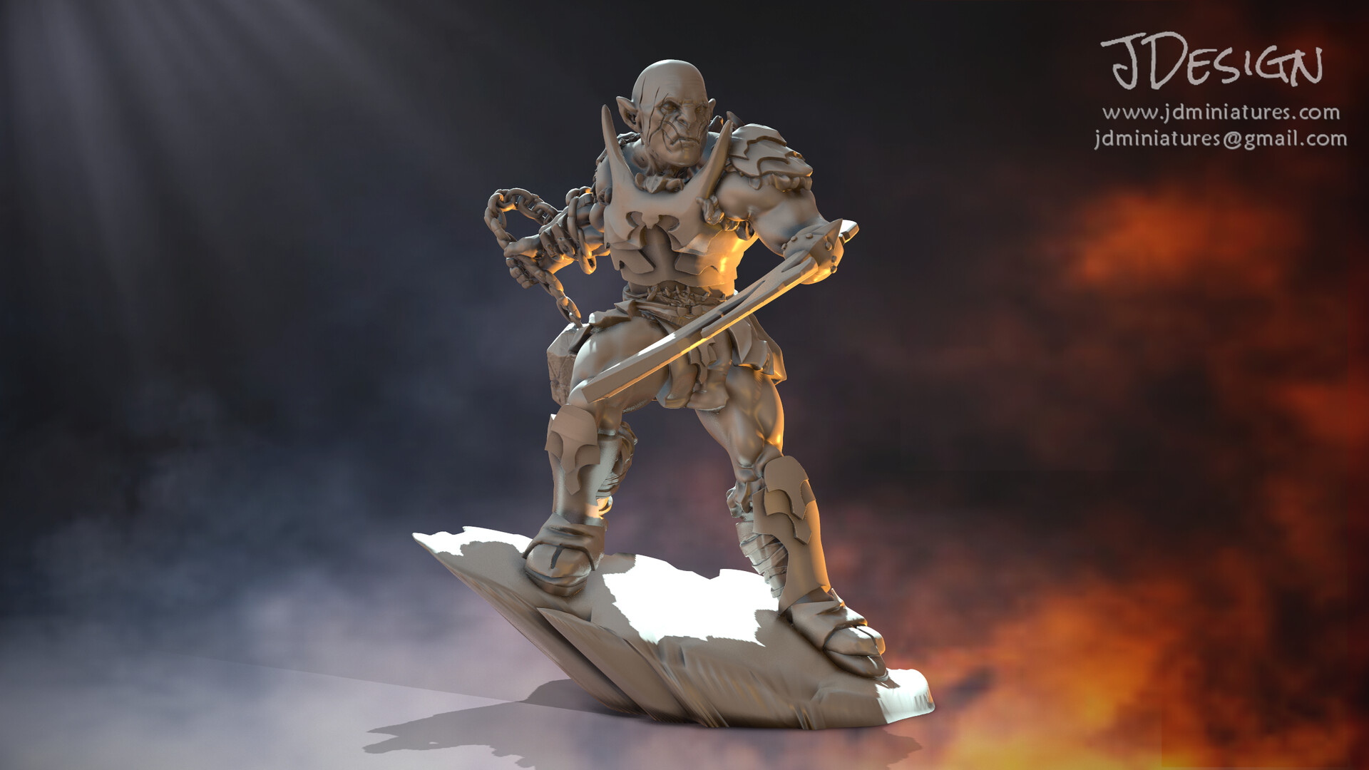 ArtStation - Azog LOTR Fanart