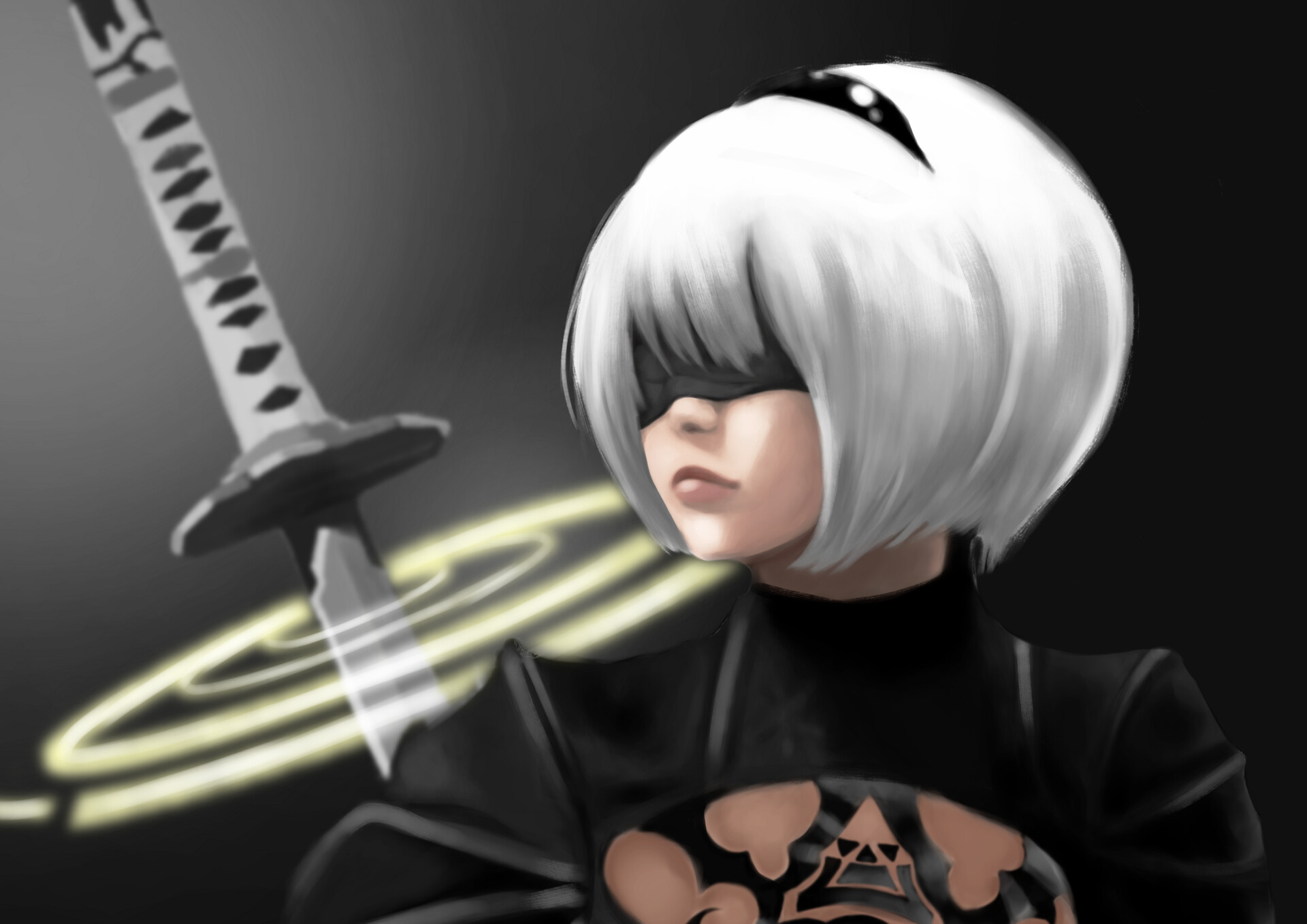 ArtStation - 2B Fan Art
