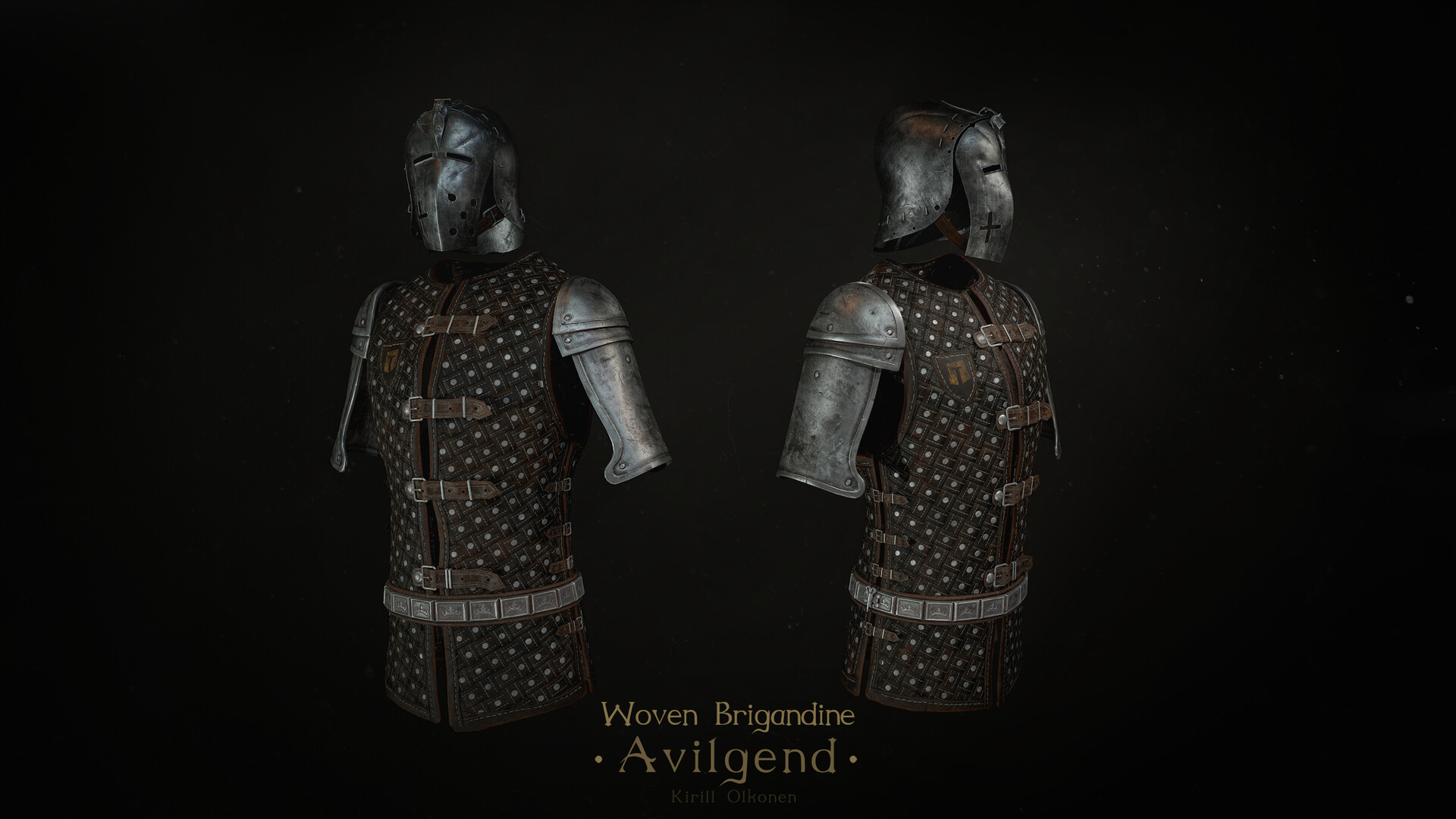 ArtStation - Woven Brigandine