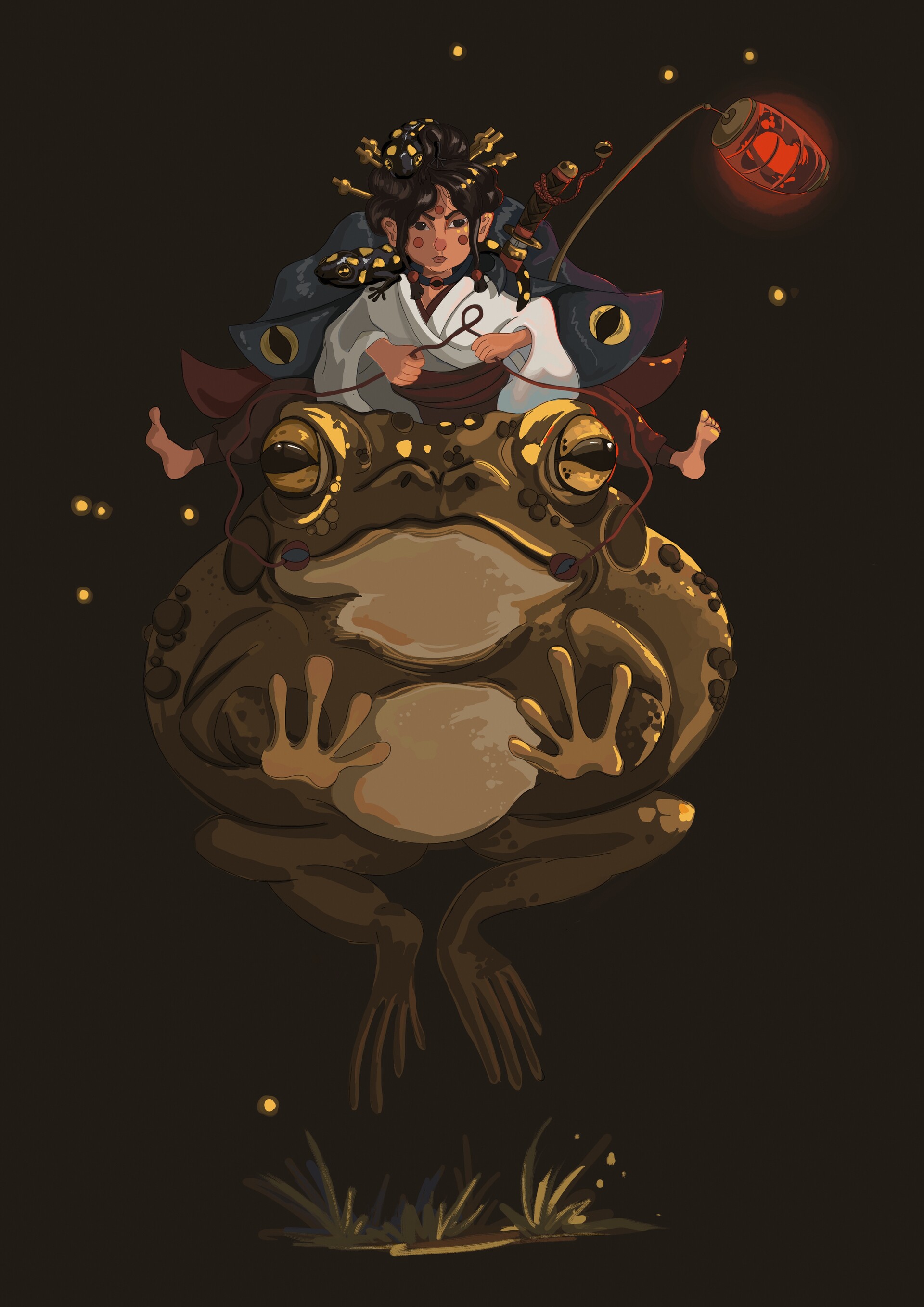 ArtStation - Frog Princess