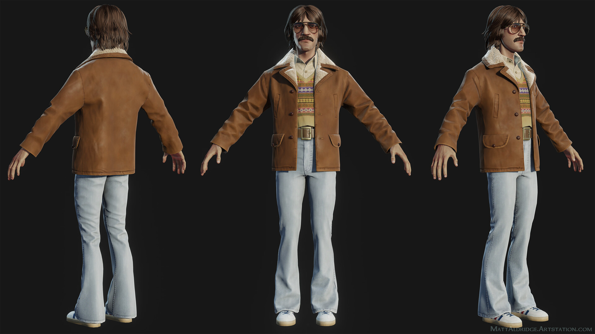 ArtStation - Thomas, Realtime Character