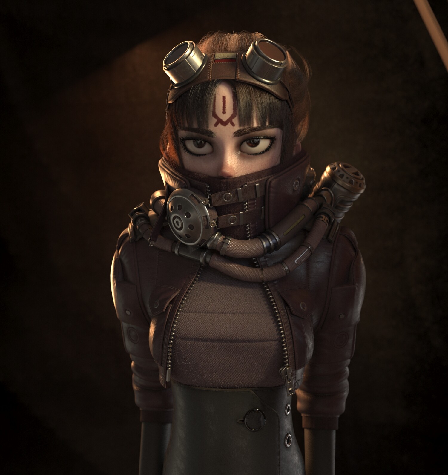 ArtStation - Post Apocalyptic Girl