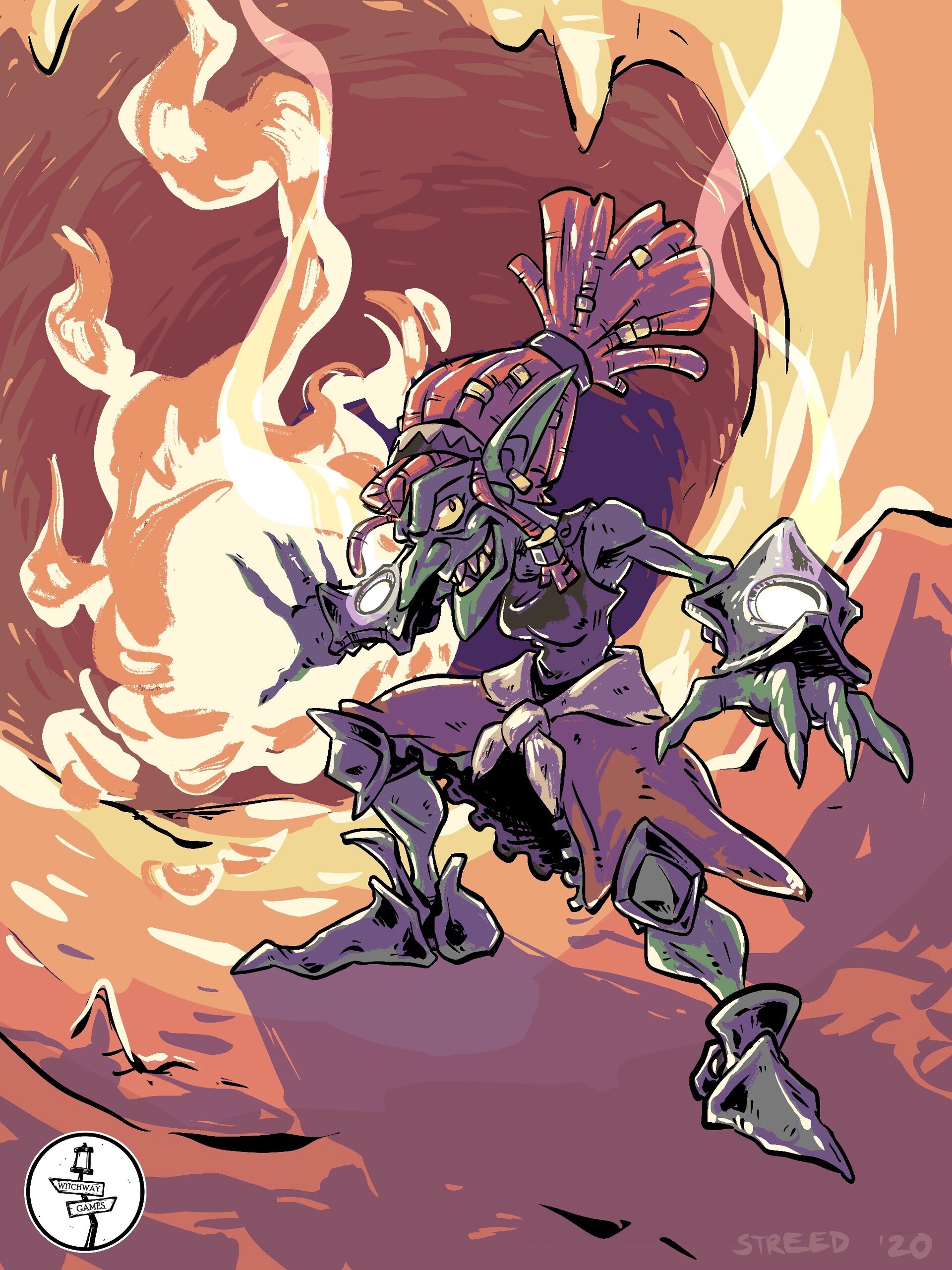 ArtStation - Ember Queen Gretchen