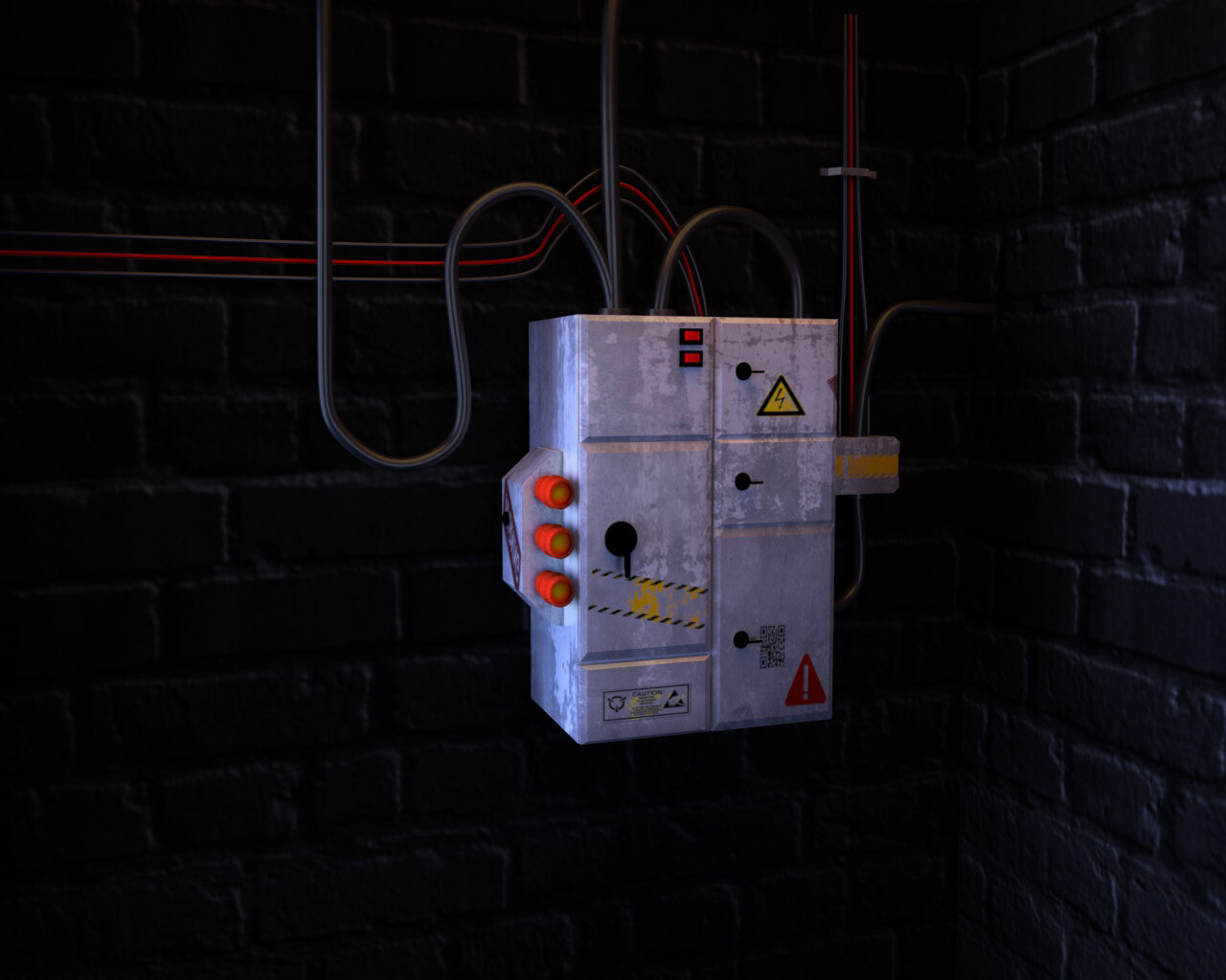 ArtStation - electric box