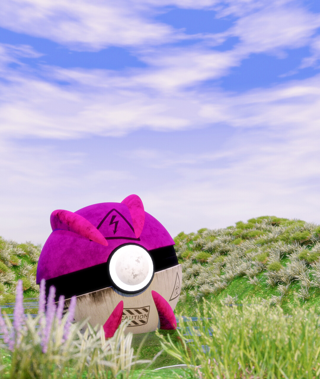 ArtStation - Pokeball Render