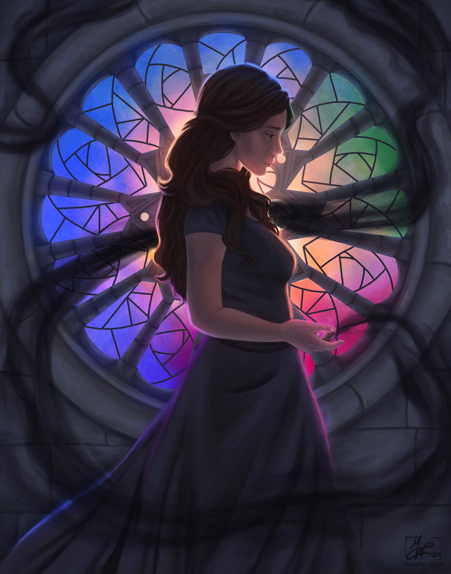 ArtStation - Silver like Grief, Black like Guilt