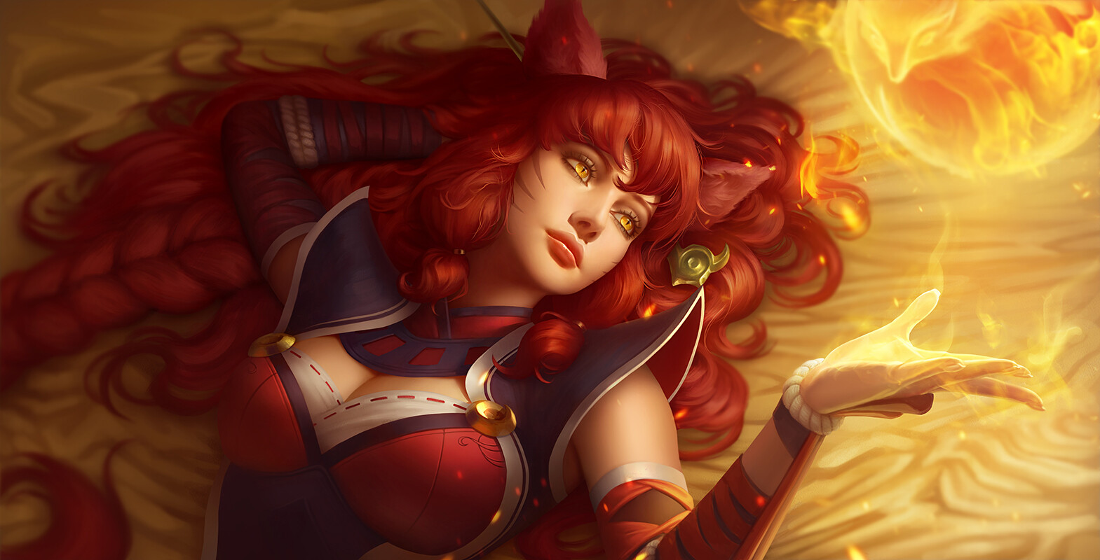 Foxfire Ahri Art