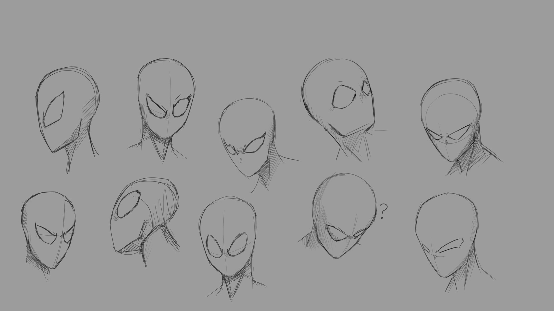 Mikee_Aiy - Professional Practice (Spider-Man characters)