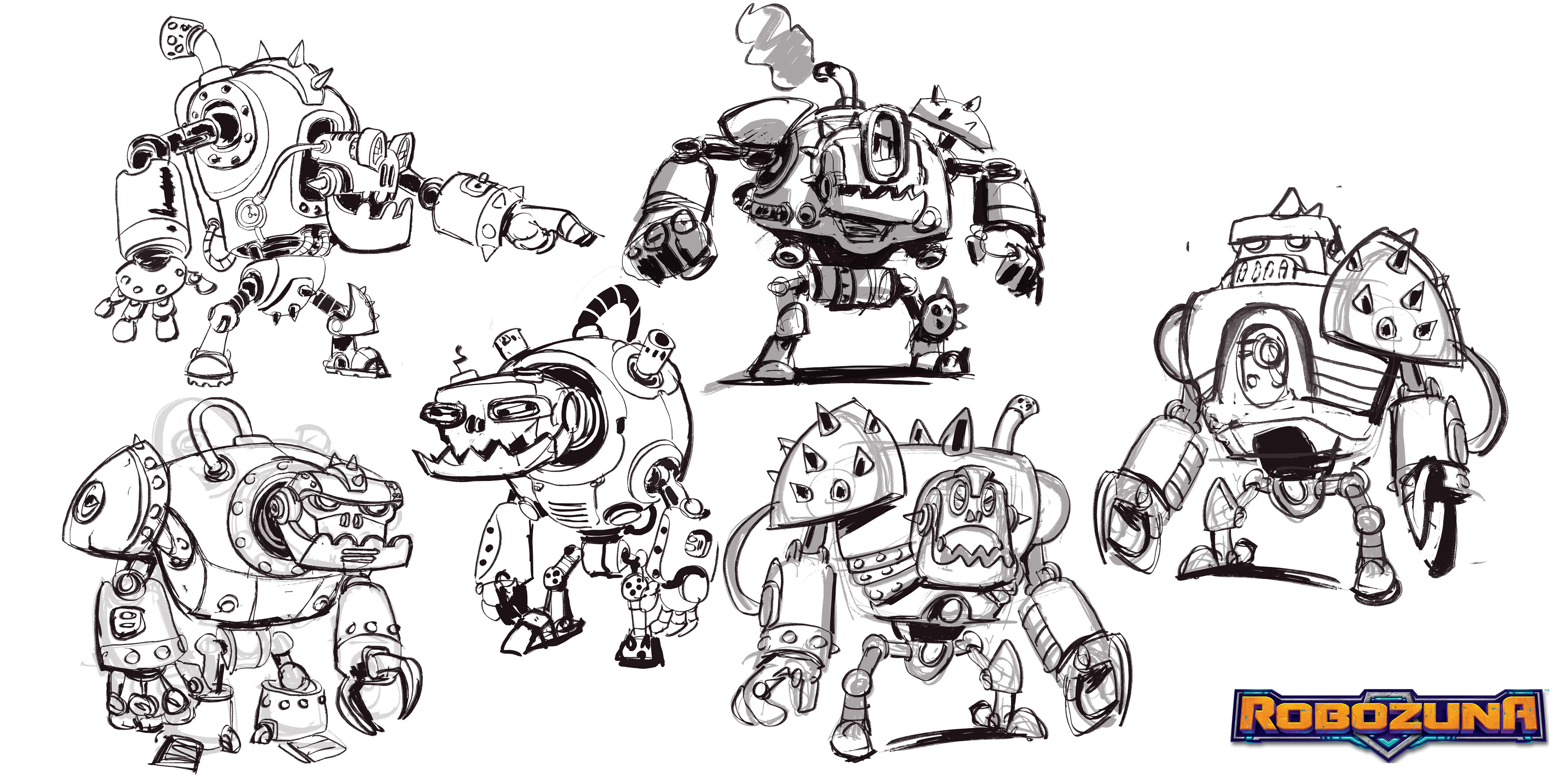 robozuna coloring pages