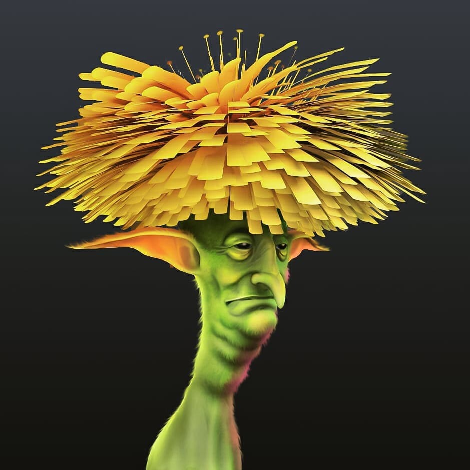 ArtStation - Flower man