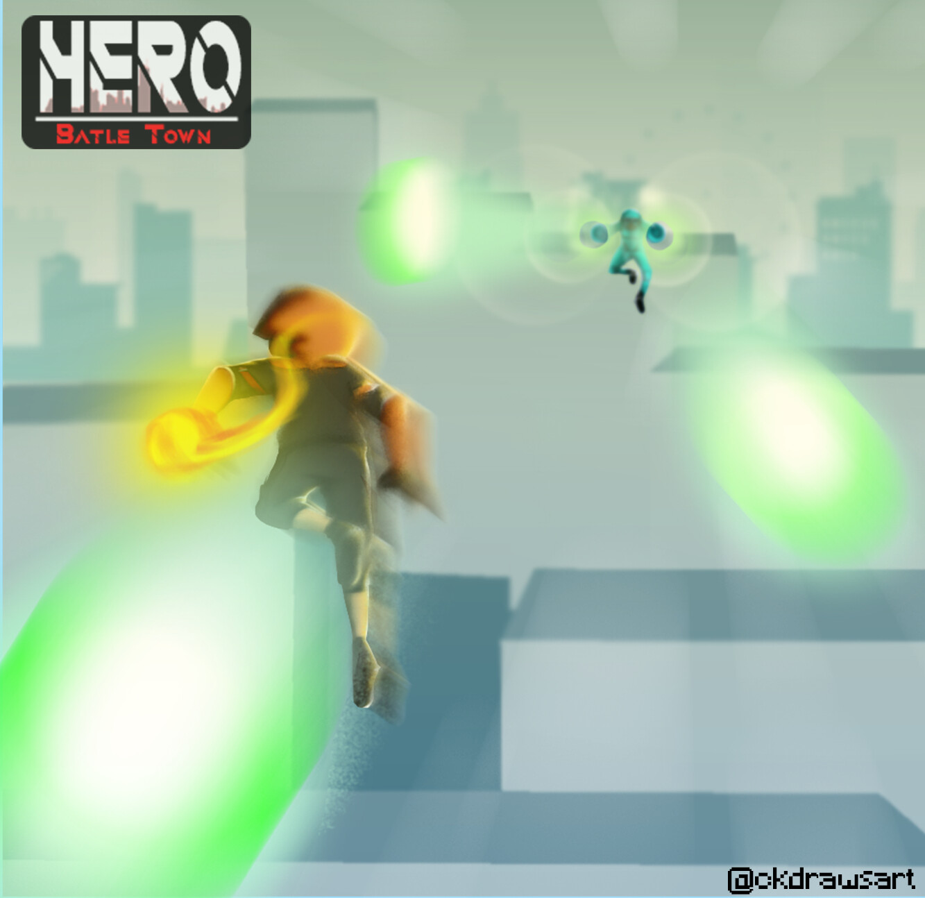 ArtStation - Hero Battle Town Project