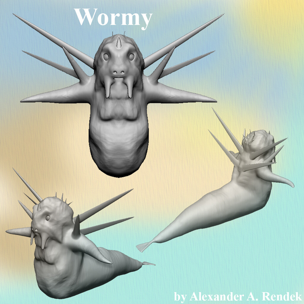 ArtStation - Wormy - Fun Experiment