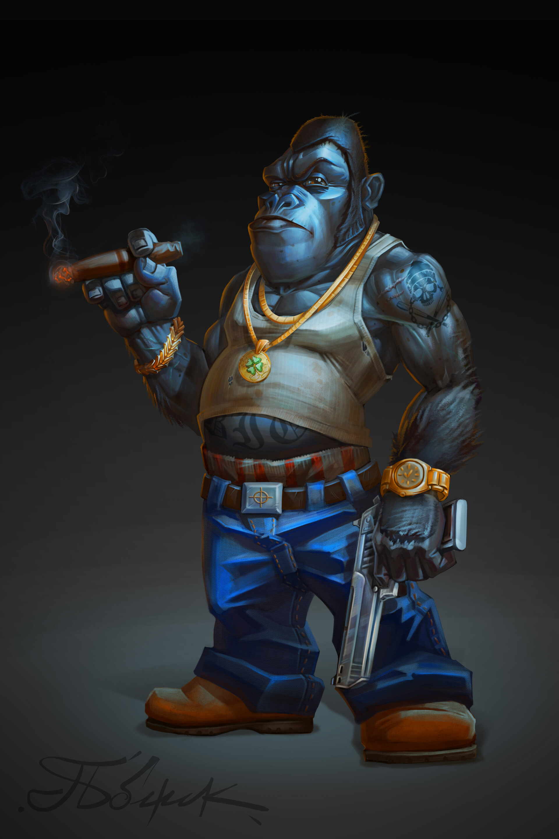 ArtStation - Gangster