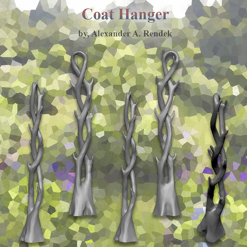 ArtStation - Digital Coat hanger