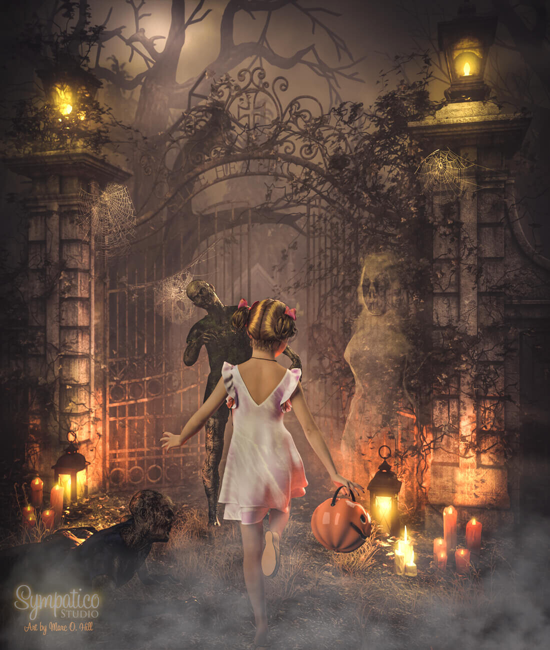 ArtStation - The Haunted Background Set by Sveva Promo