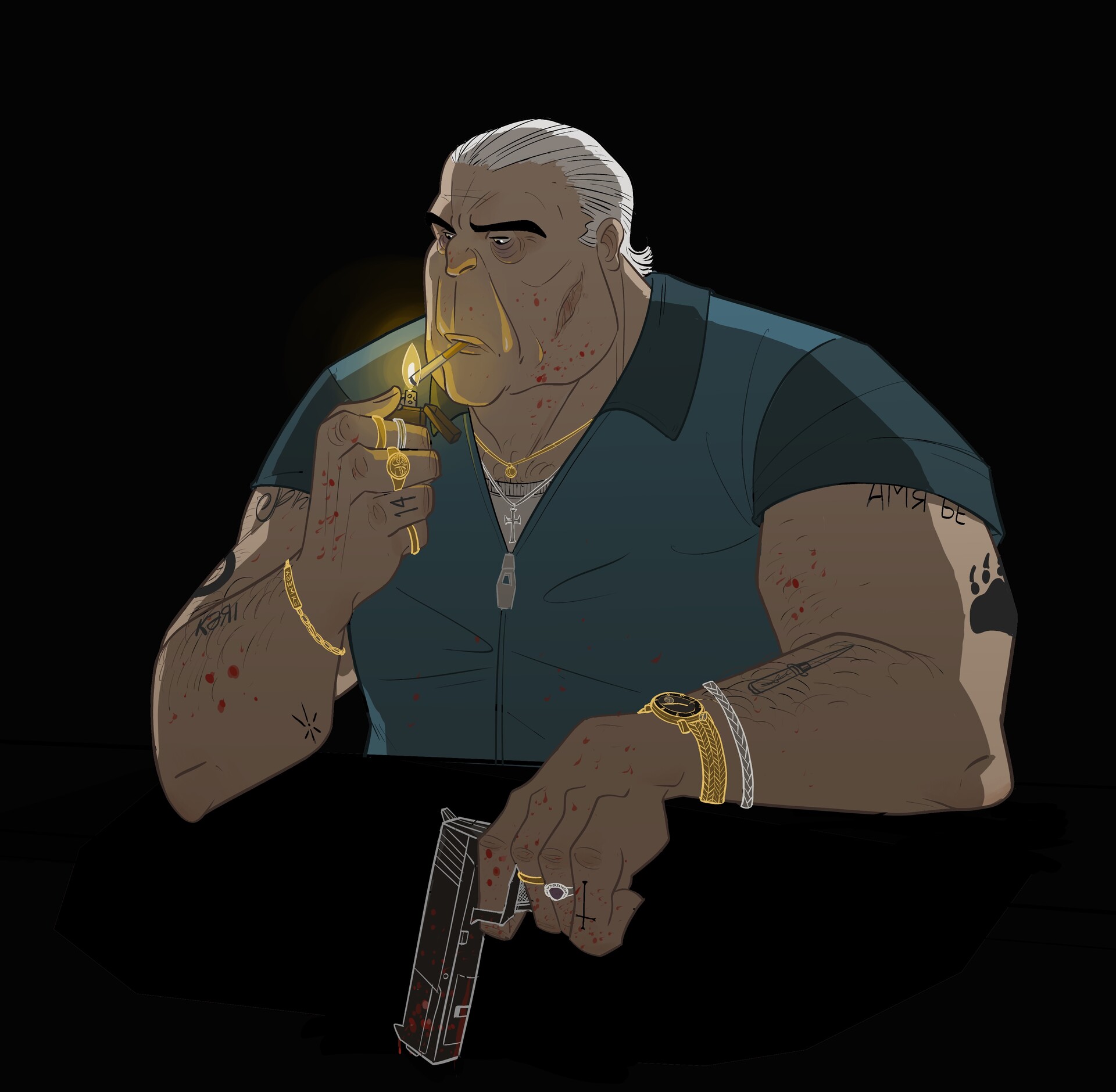 ArtStation - Russian mafia