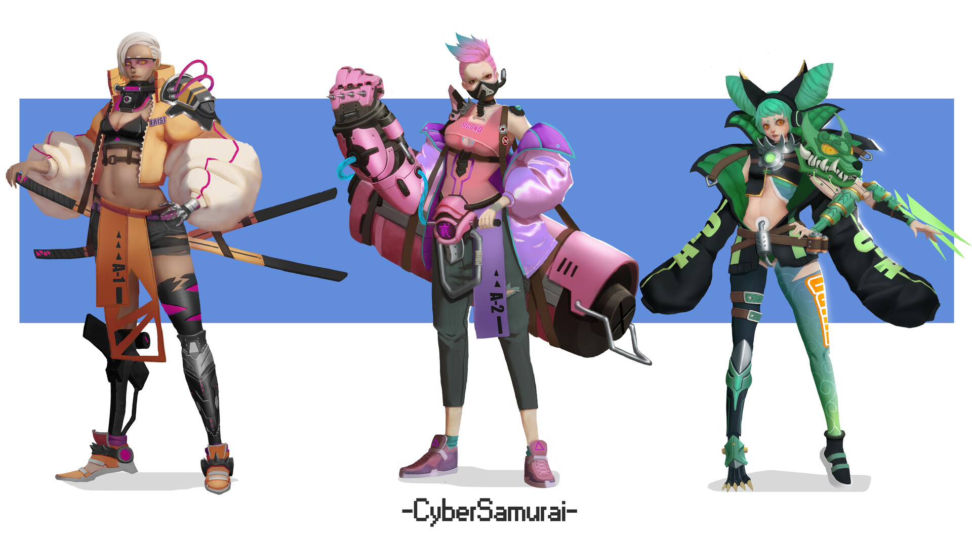 ArtStation - CyberSamurai