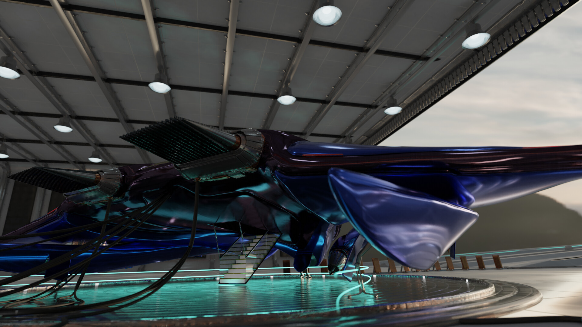 ArtStation - Concept Sci-fi Aircraft