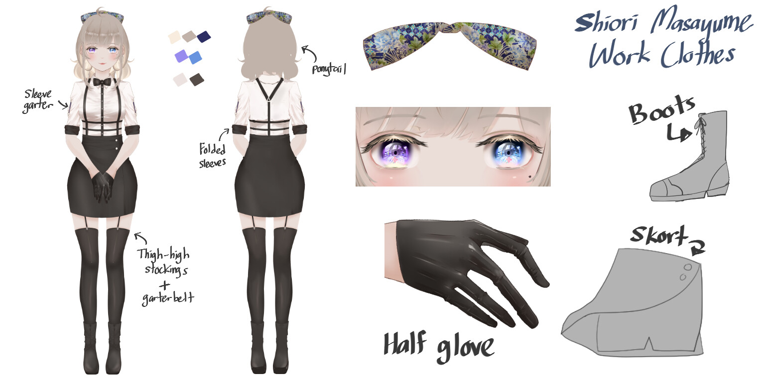 Nikki Nabila - VTuber Model Ver 2