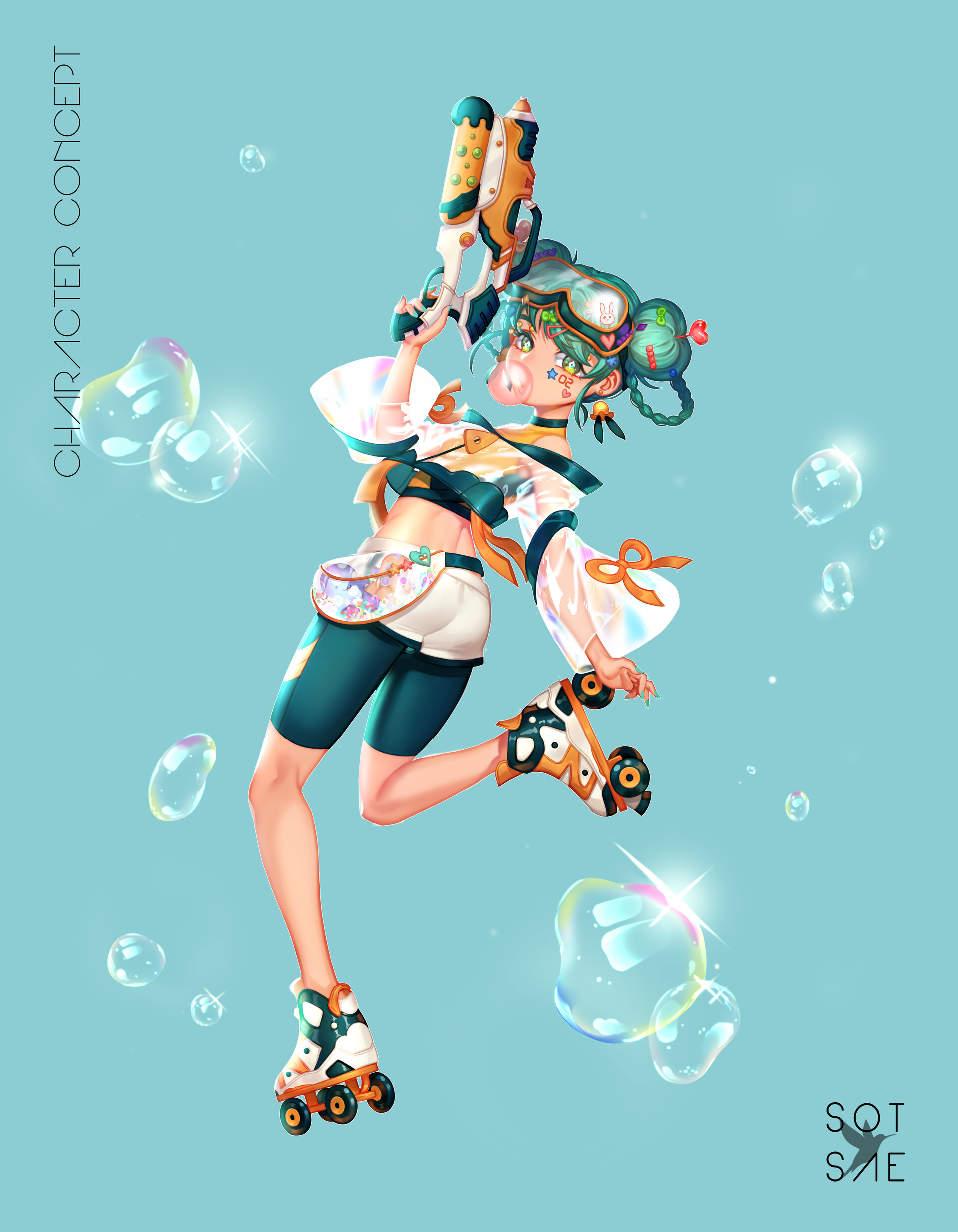 ArtStation - bubble-pop