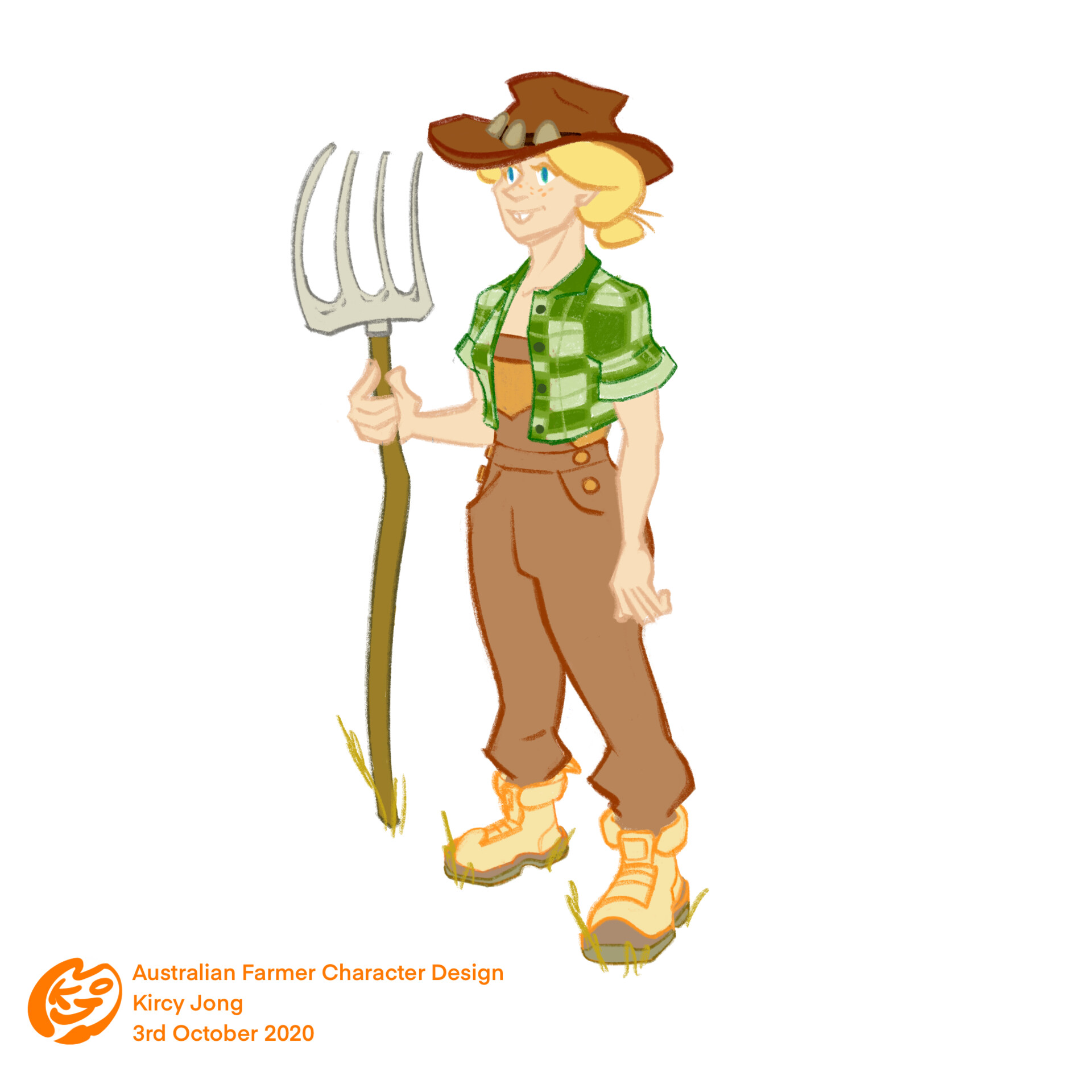 ArtStation - Aussie Character and Prop Project