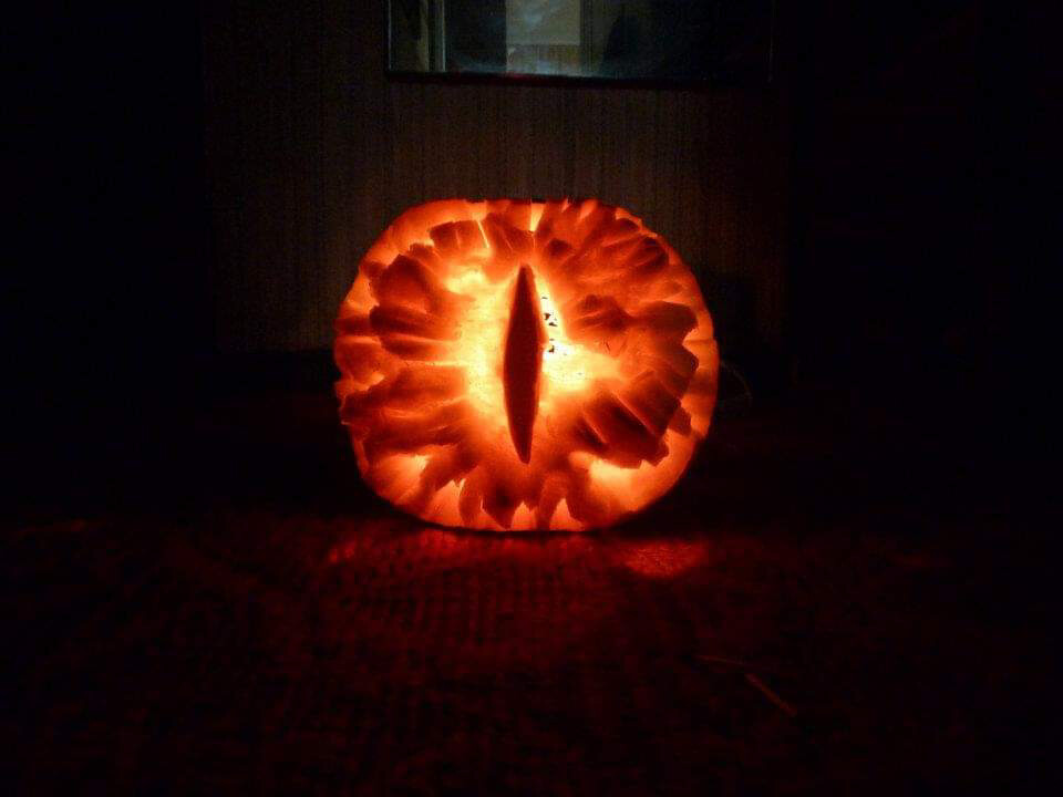 sauron pumpkin