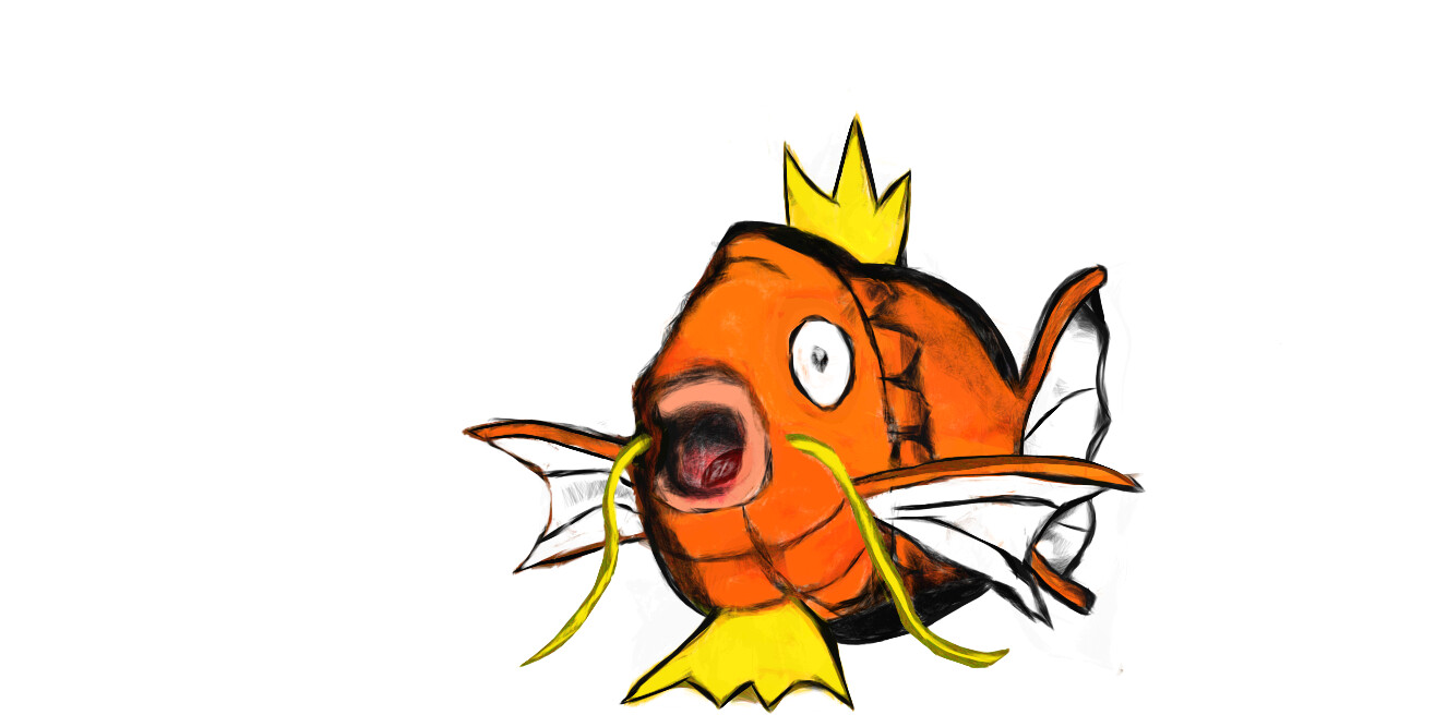 ArtStation - Magikarp Beta version (made with bad brightness laptop)