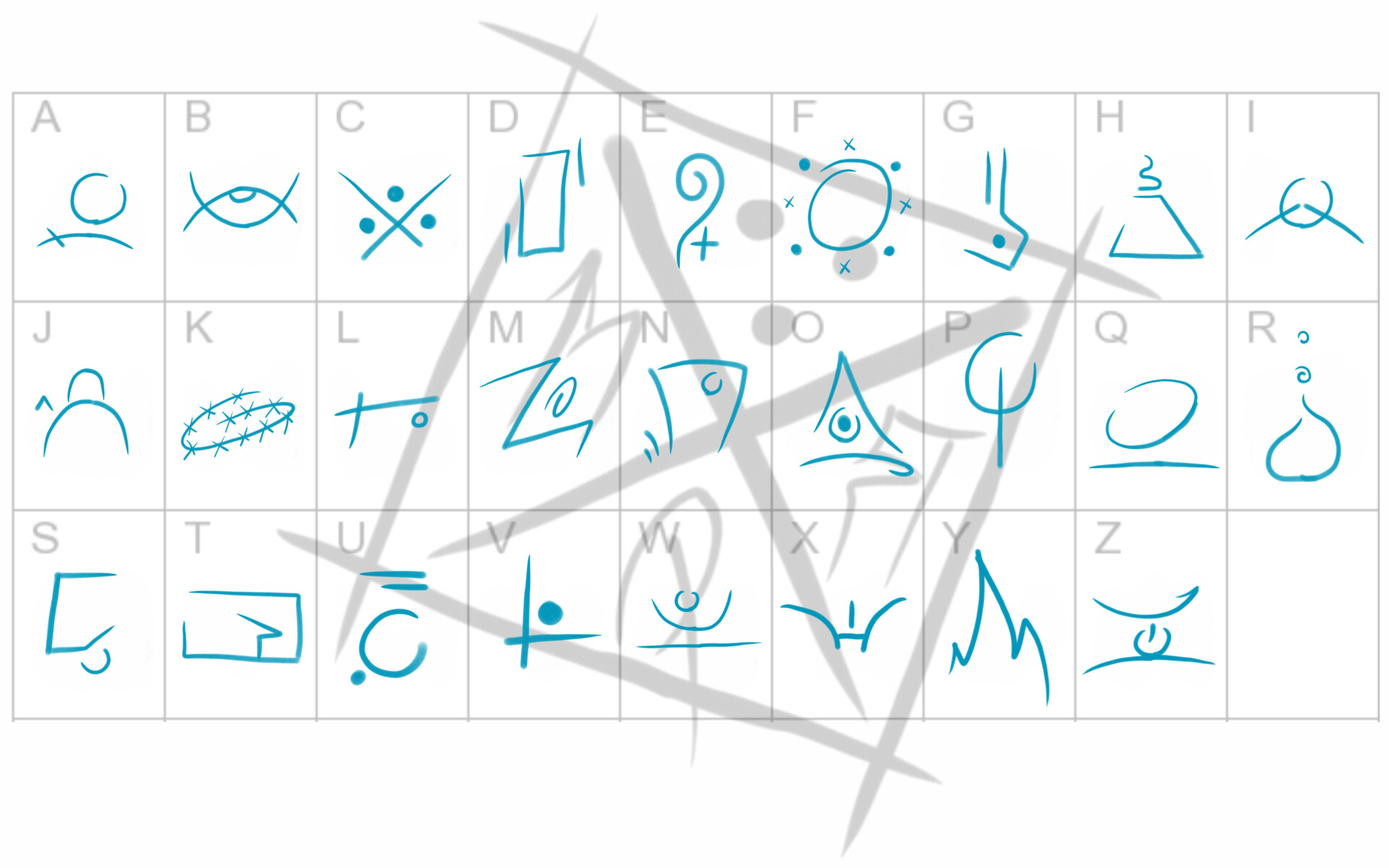 ArtStation - Swarm Alphabet