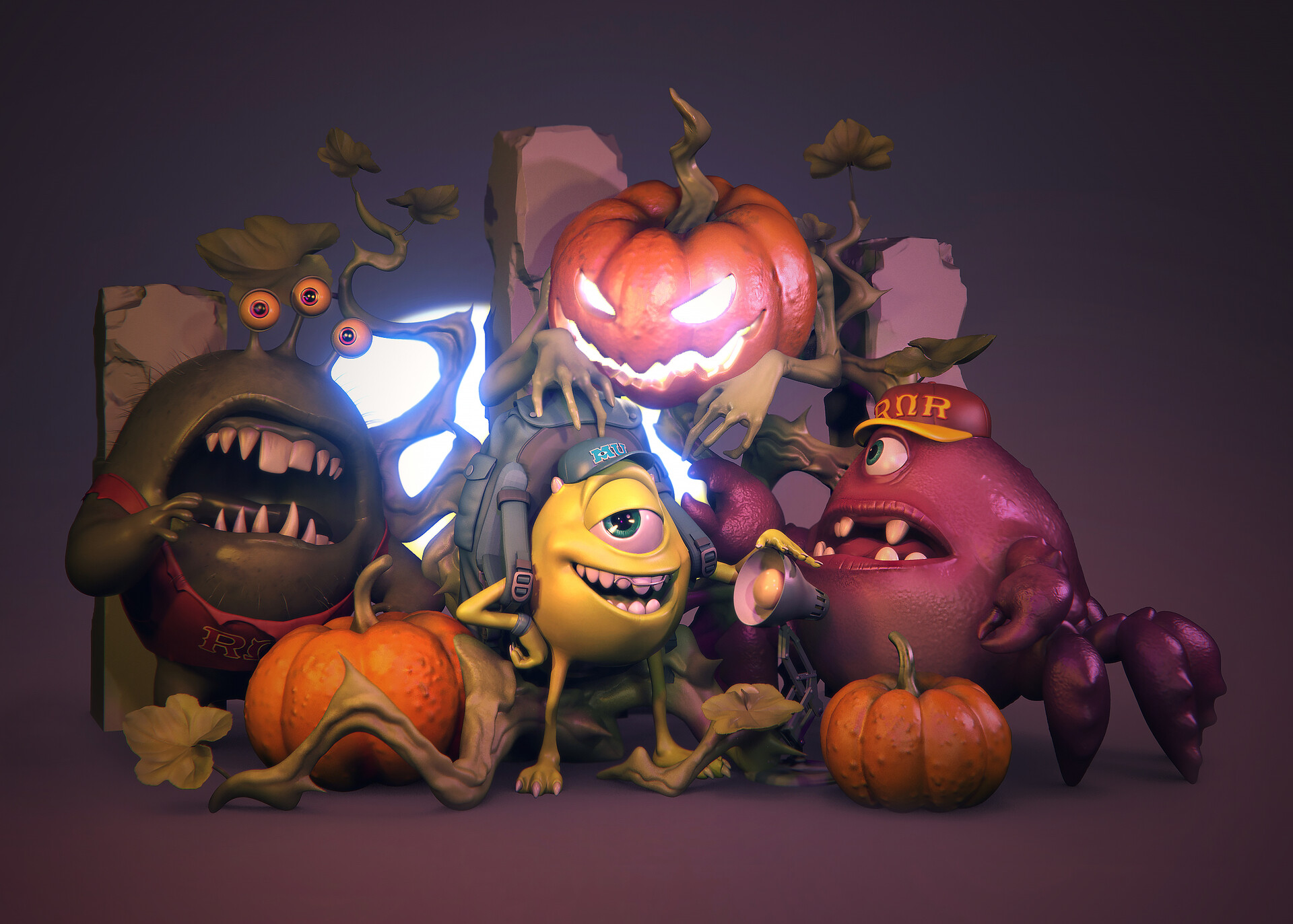 ArtStation - happy halloween
