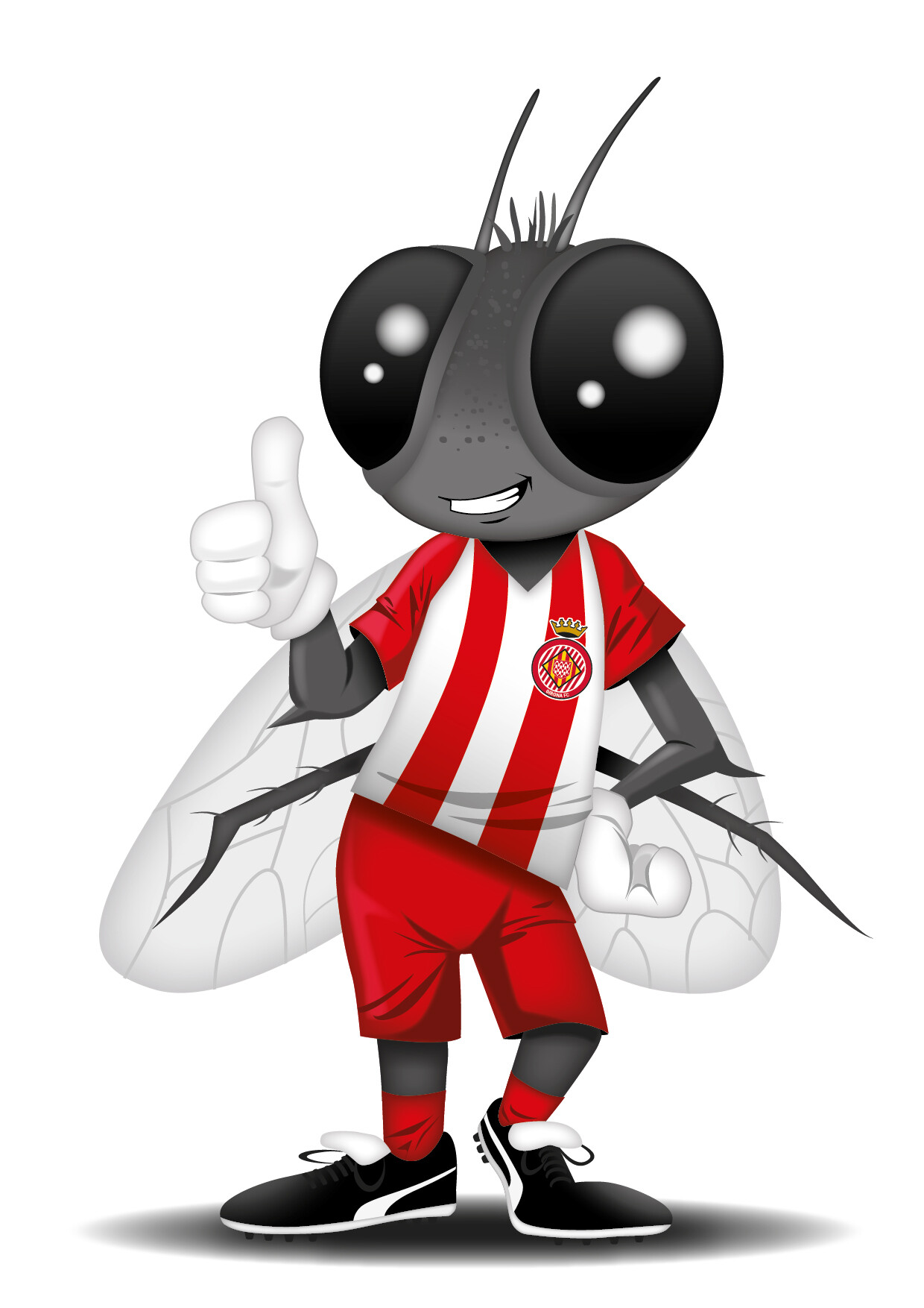 ArtStation - Girona FC Mascot design